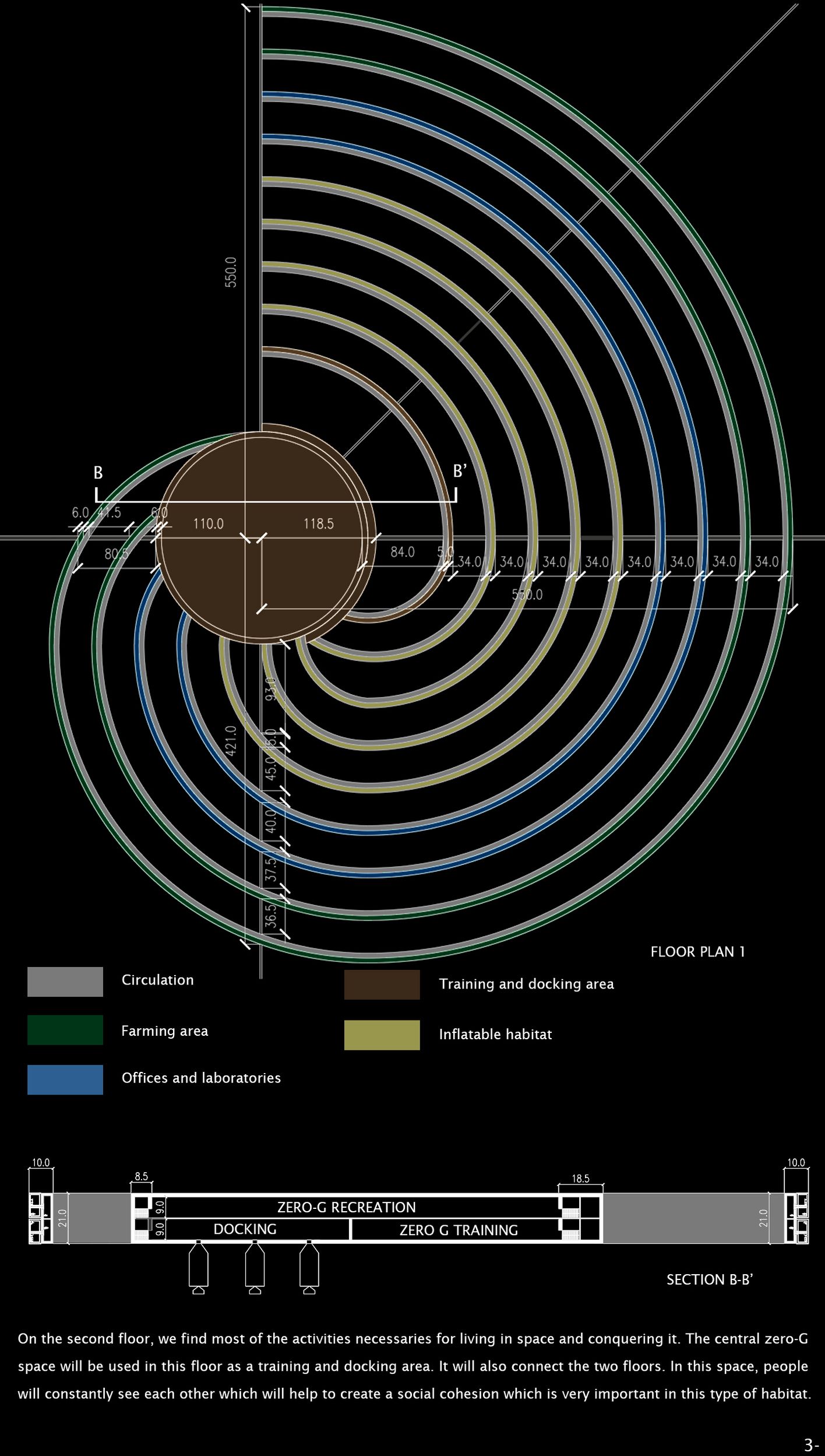 SHELL SPACE HABITAT | Space Architecture Project