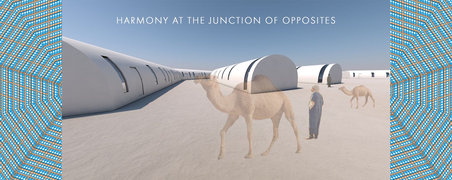Harmony at the junction of opposites | Concept Architecture Project