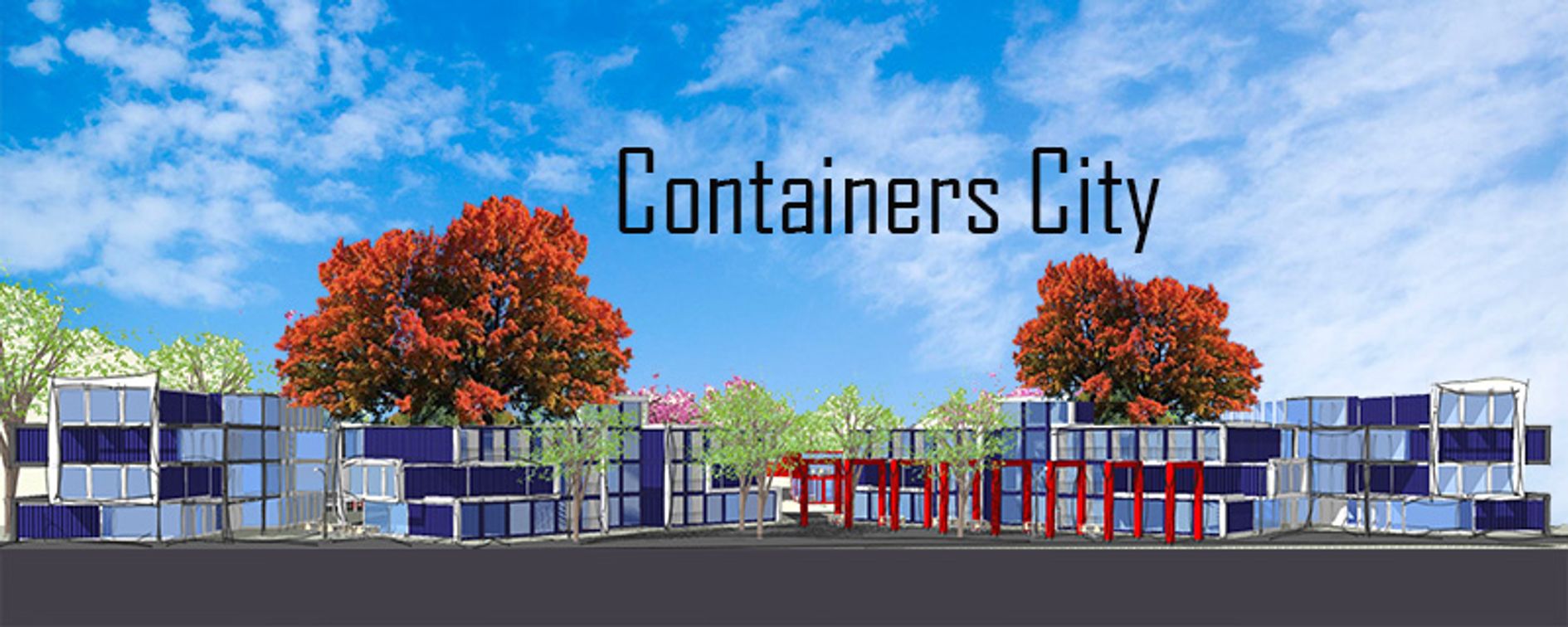 Containers city | Urban Planning Project