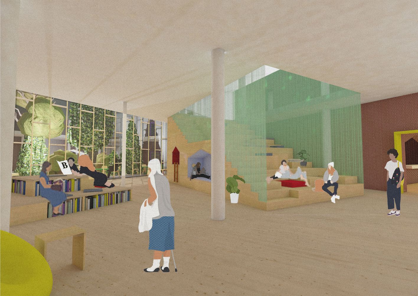 Common Learning House | Educational Building Project