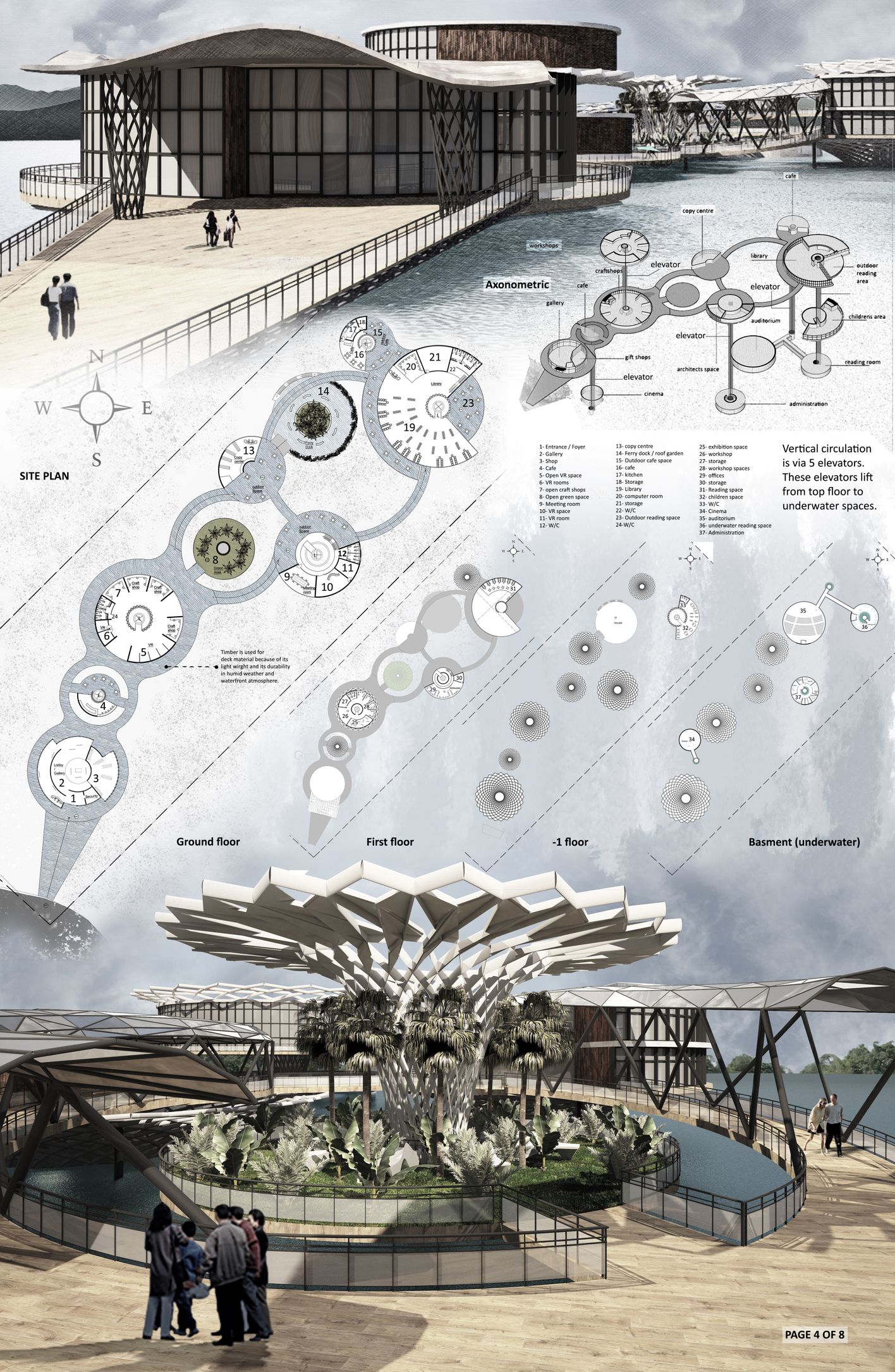 The Hovering Building | Urban Design Project