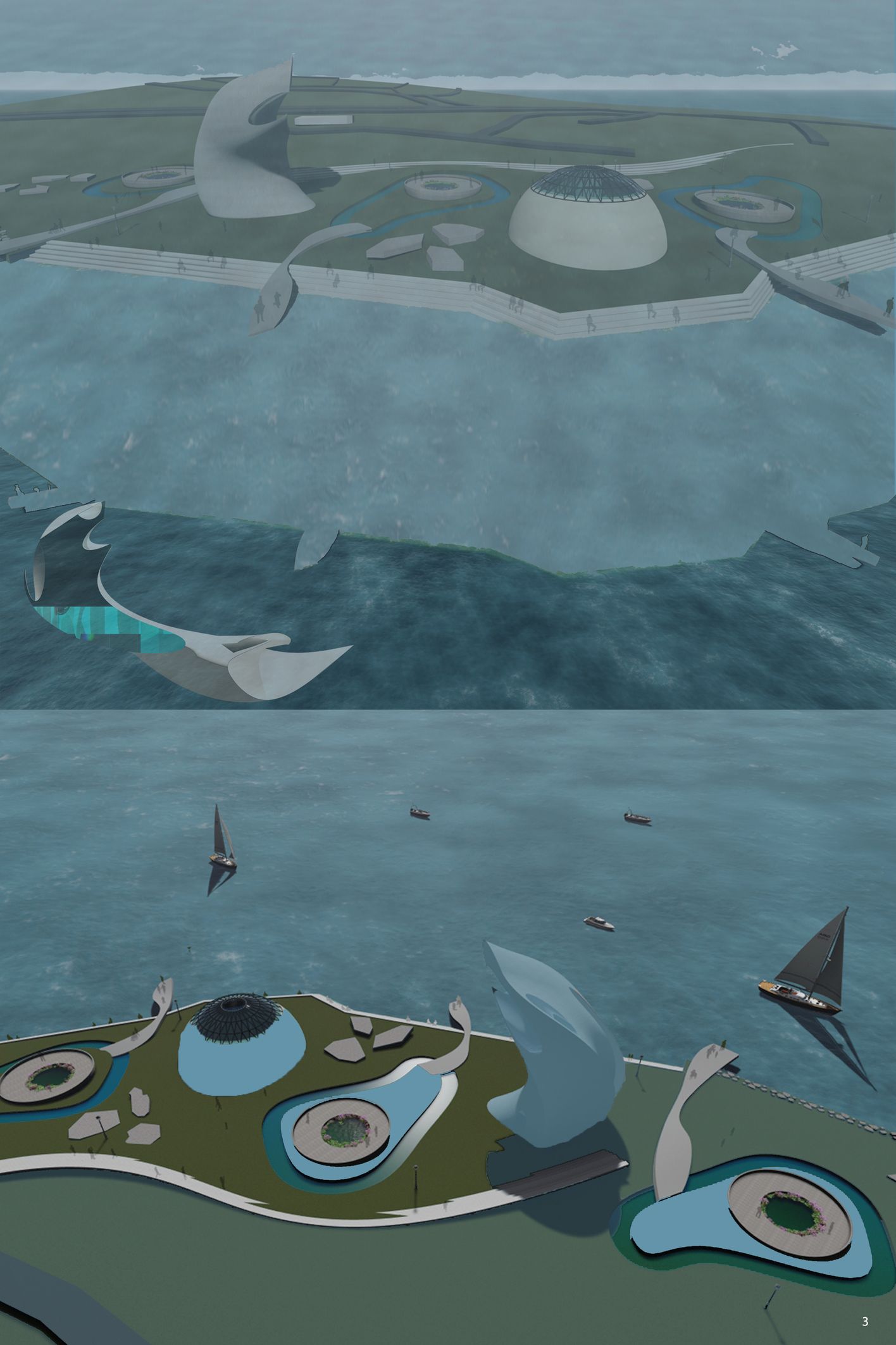 Floating Archipelago | Sustainable Design Project