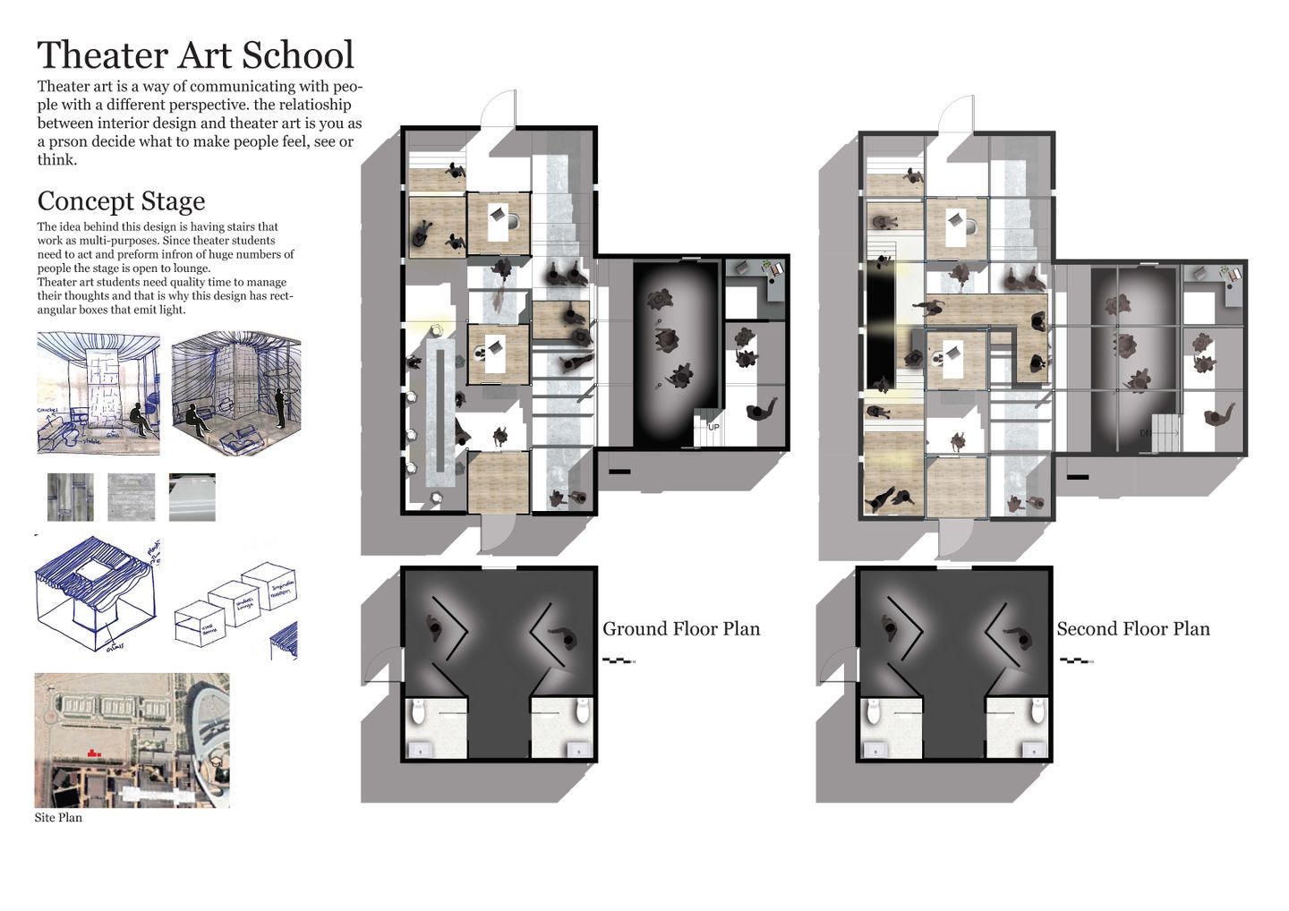 Theater Art School | Fine Arts Project