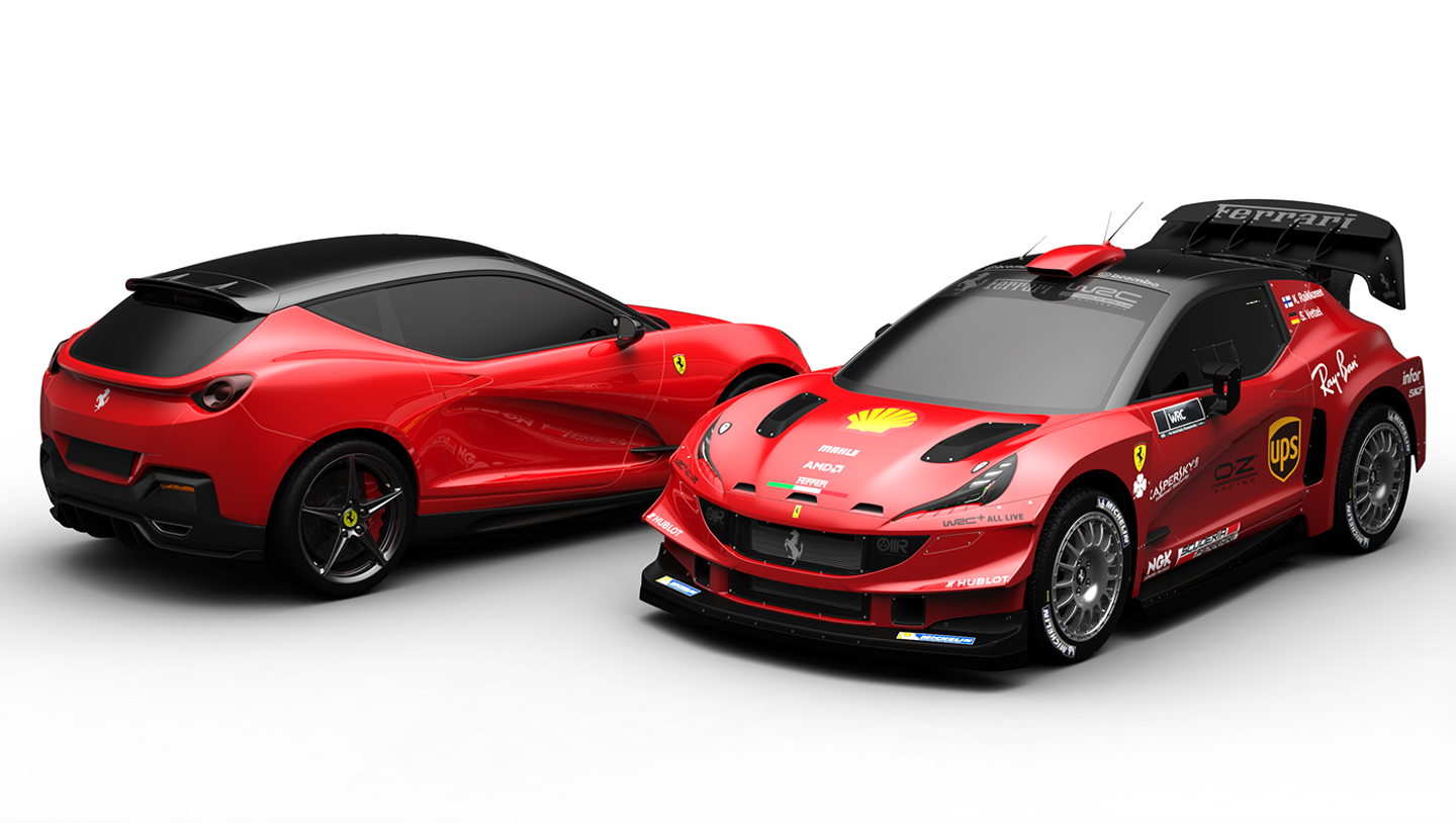 Ferrari WRC concept | Transportation Project
