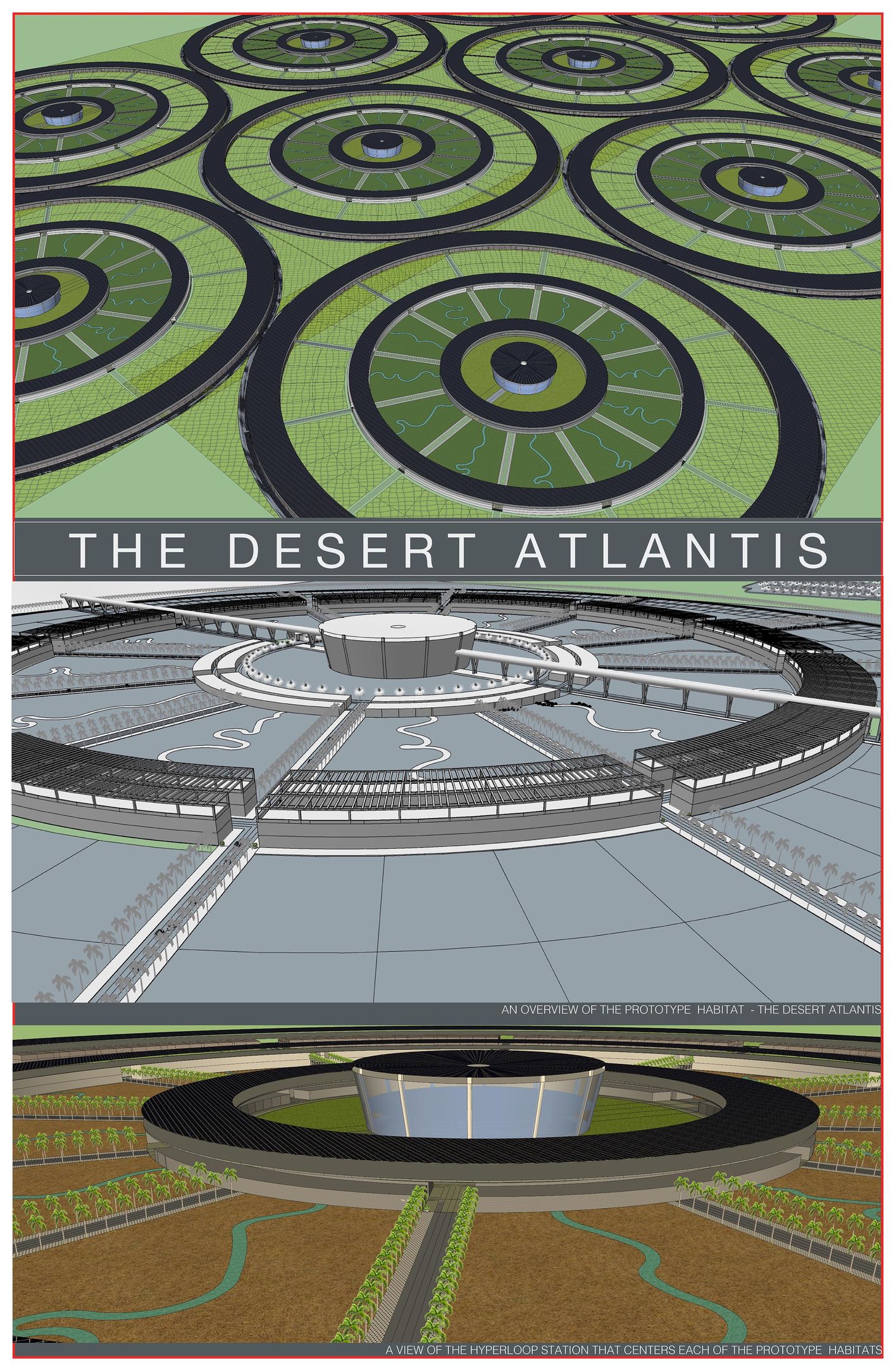 THE DESERT ATLANTIS | Infrastructure Design Project