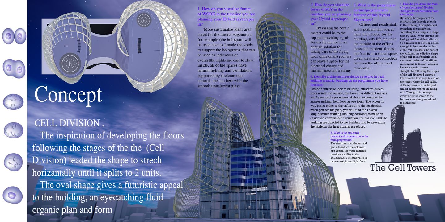 The Cell Towers | Concept Architecture Project