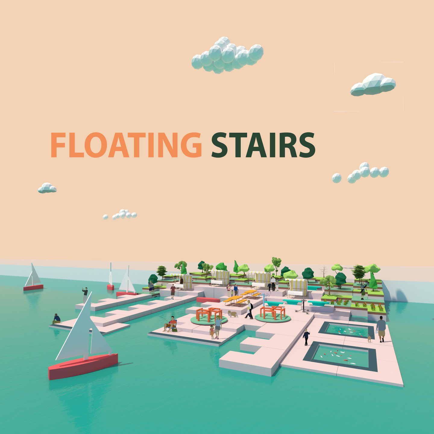 FLOATING STAIRS | Sustainable Design Design Process