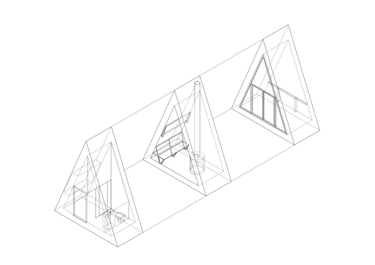 The modular cabin | Conceptual Architecture Design Process
