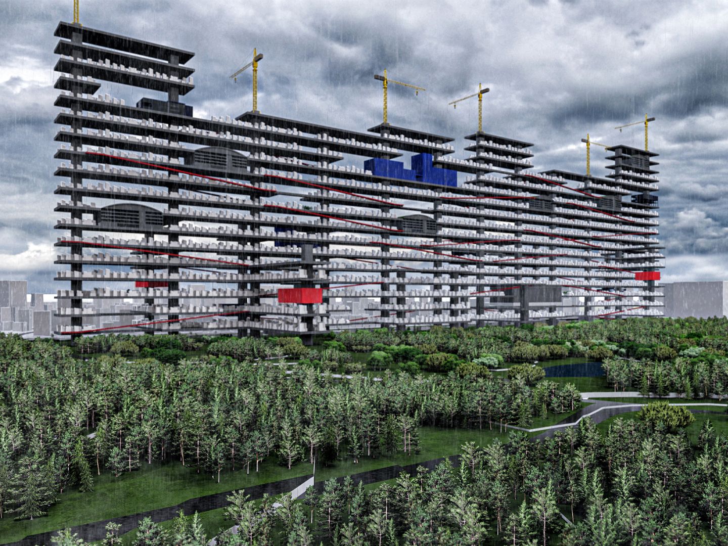 SLUMS IN TRANSITION: MEGA-STRUCTURE AS THE NEW “LAND” | Architecture ...