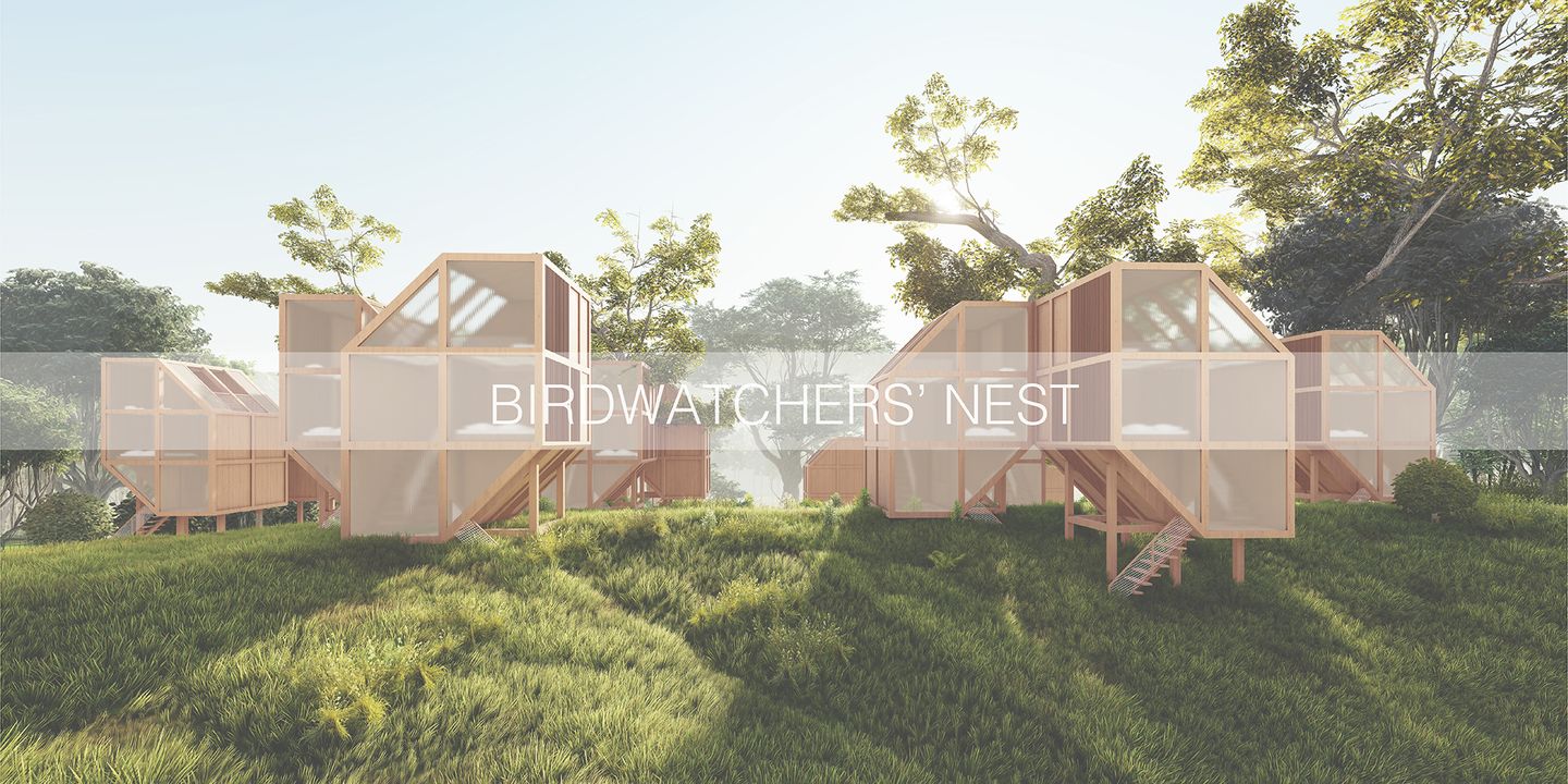 BIRDWATCHERS' NEST | Landscape Design Design Process