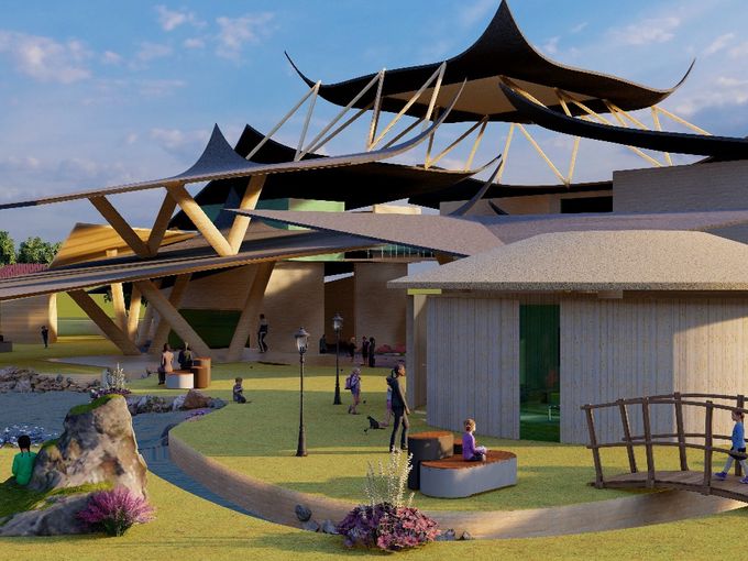 Building a place for contemplation and meditation | Concept ...