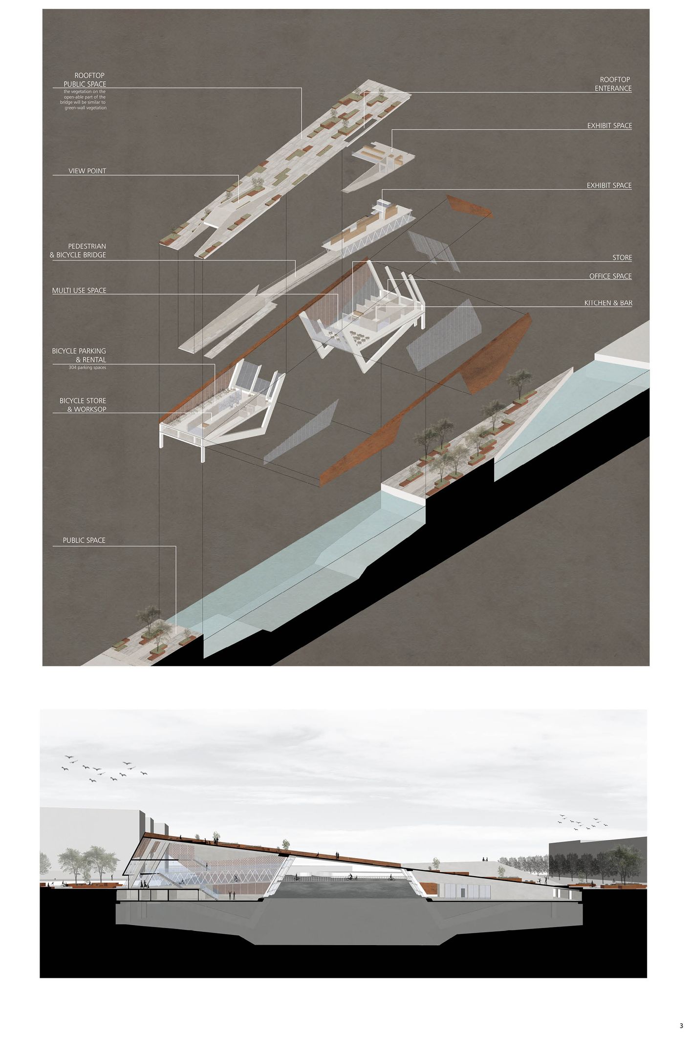 THE BRIDGE WITHIN THE BRIDGE | Infrastructure Design Project
