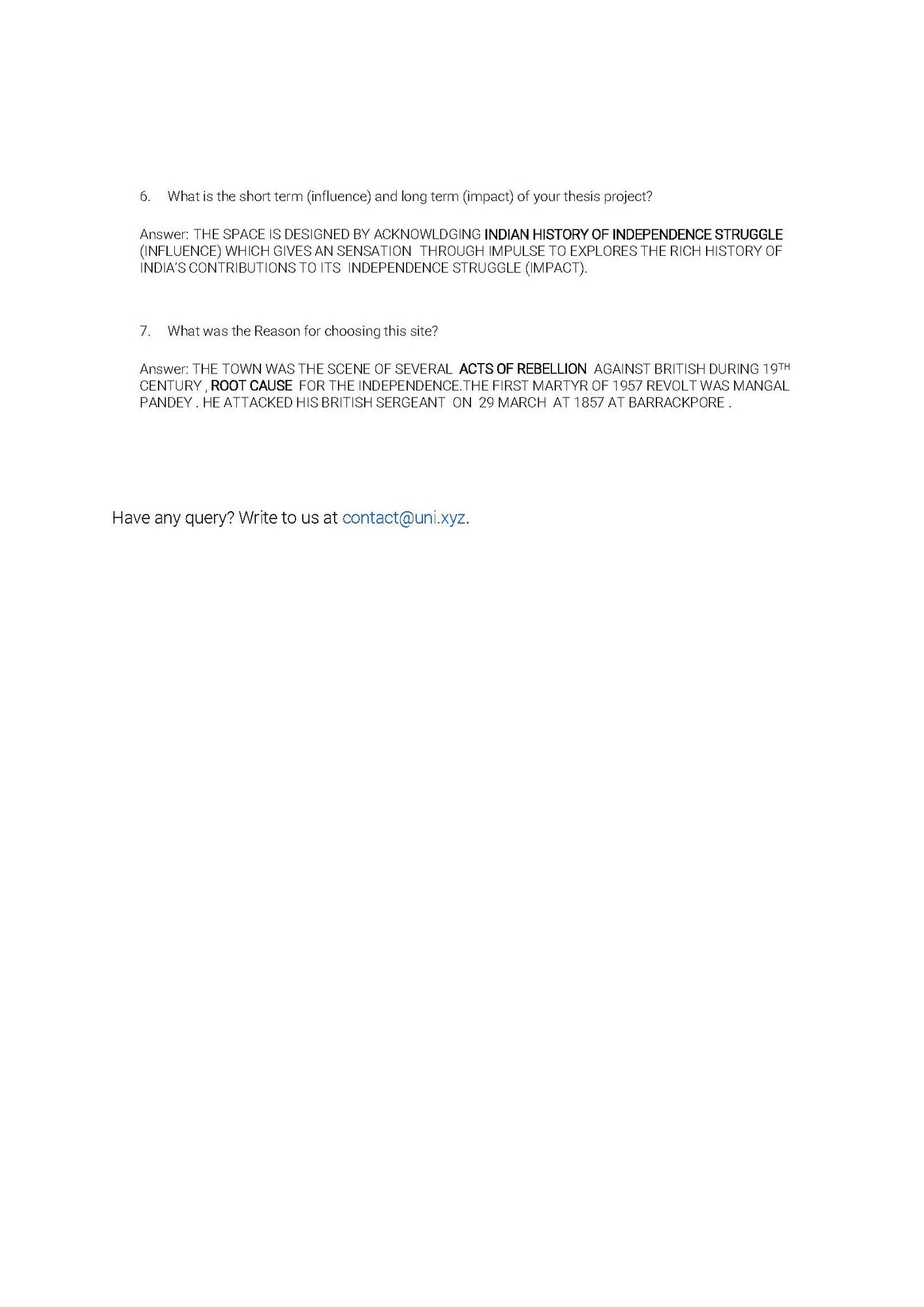 INDIA EXPEDITION CENTRE | Research Project