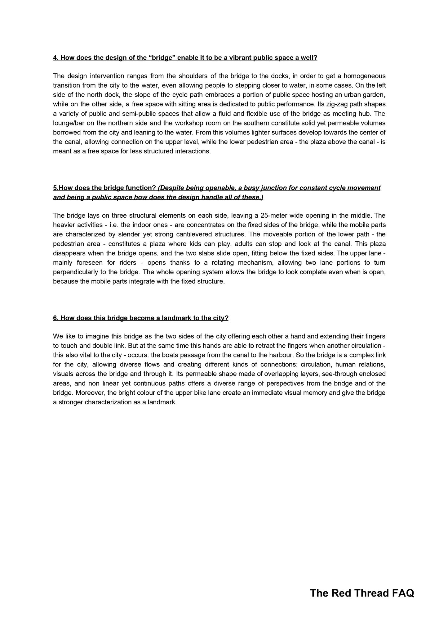 The Red Thread | Sustainable Design Project