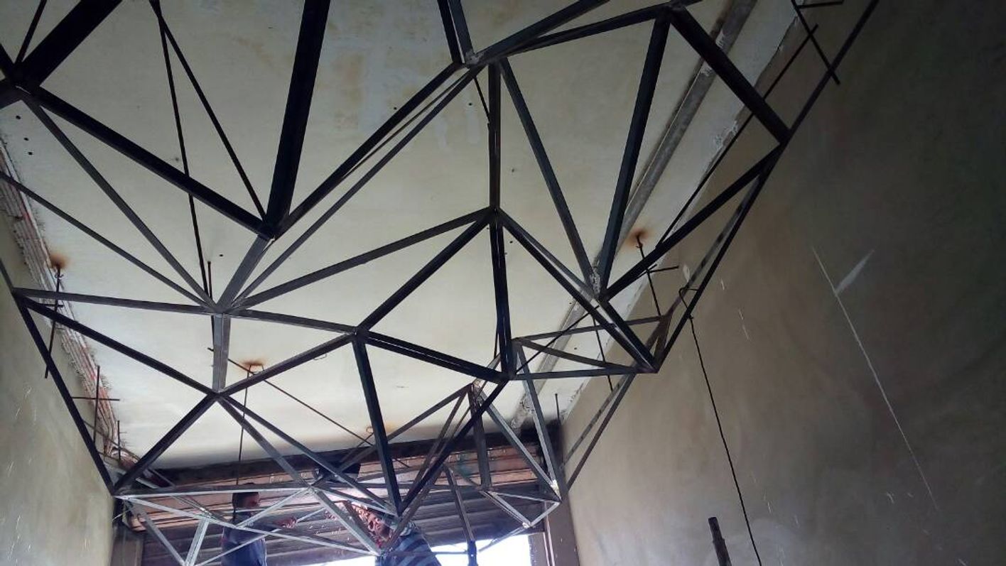 Parametric Tessellation Ceiling_Reparametrize | Concept Architecture ...