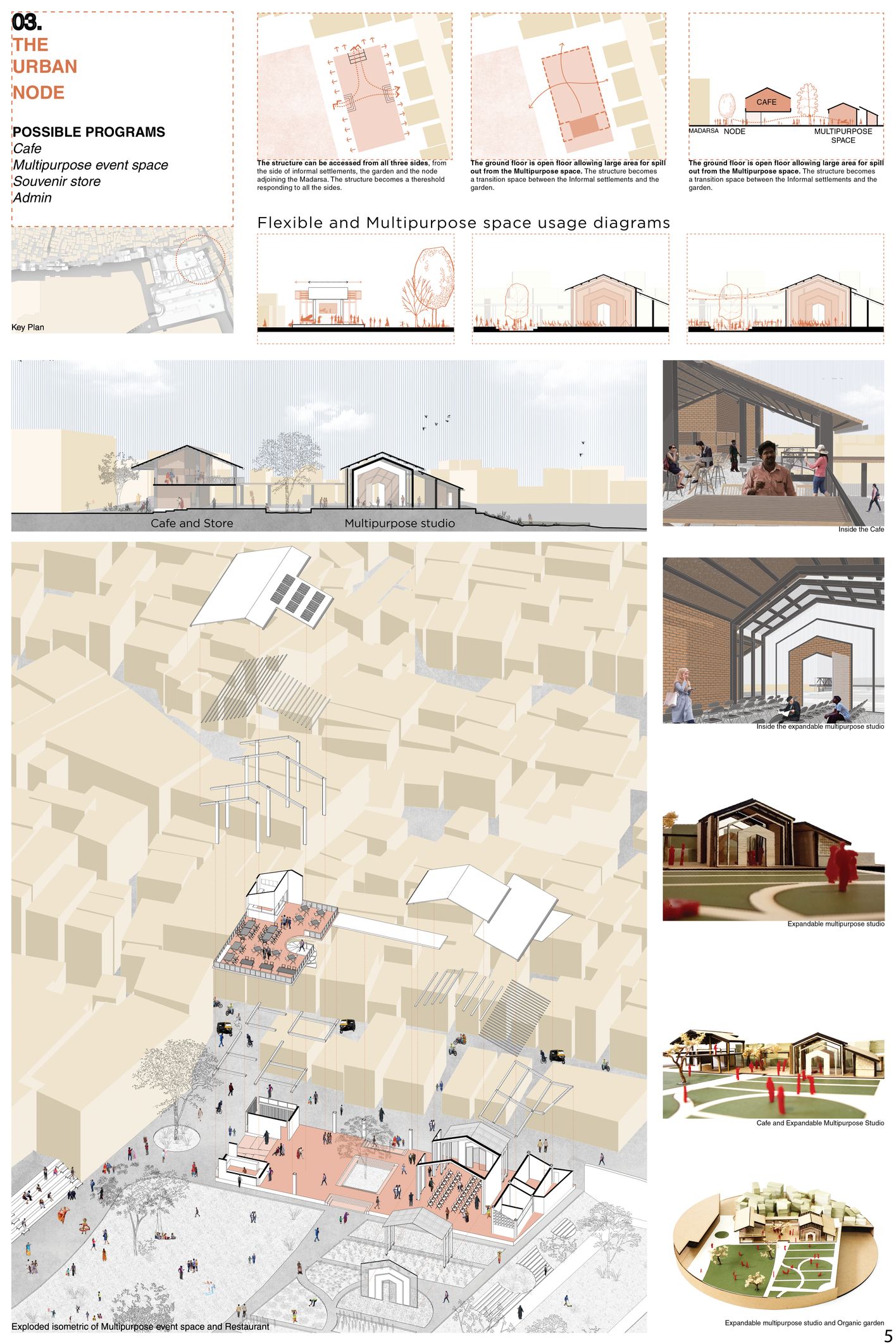 CELEBRATING THE formal - informal INTERFACE | Concept Architecture Project
