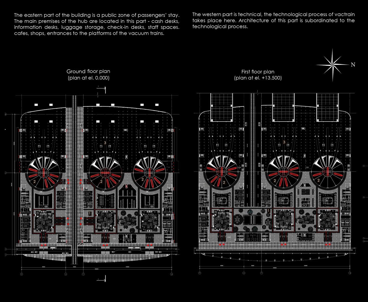 Transport Hub Hyperloop | Urban Design Project