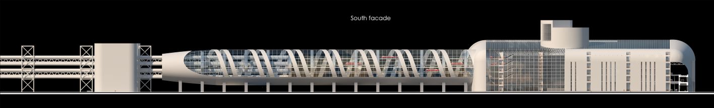 Transport Hub Hyperloop | Urban Design Project