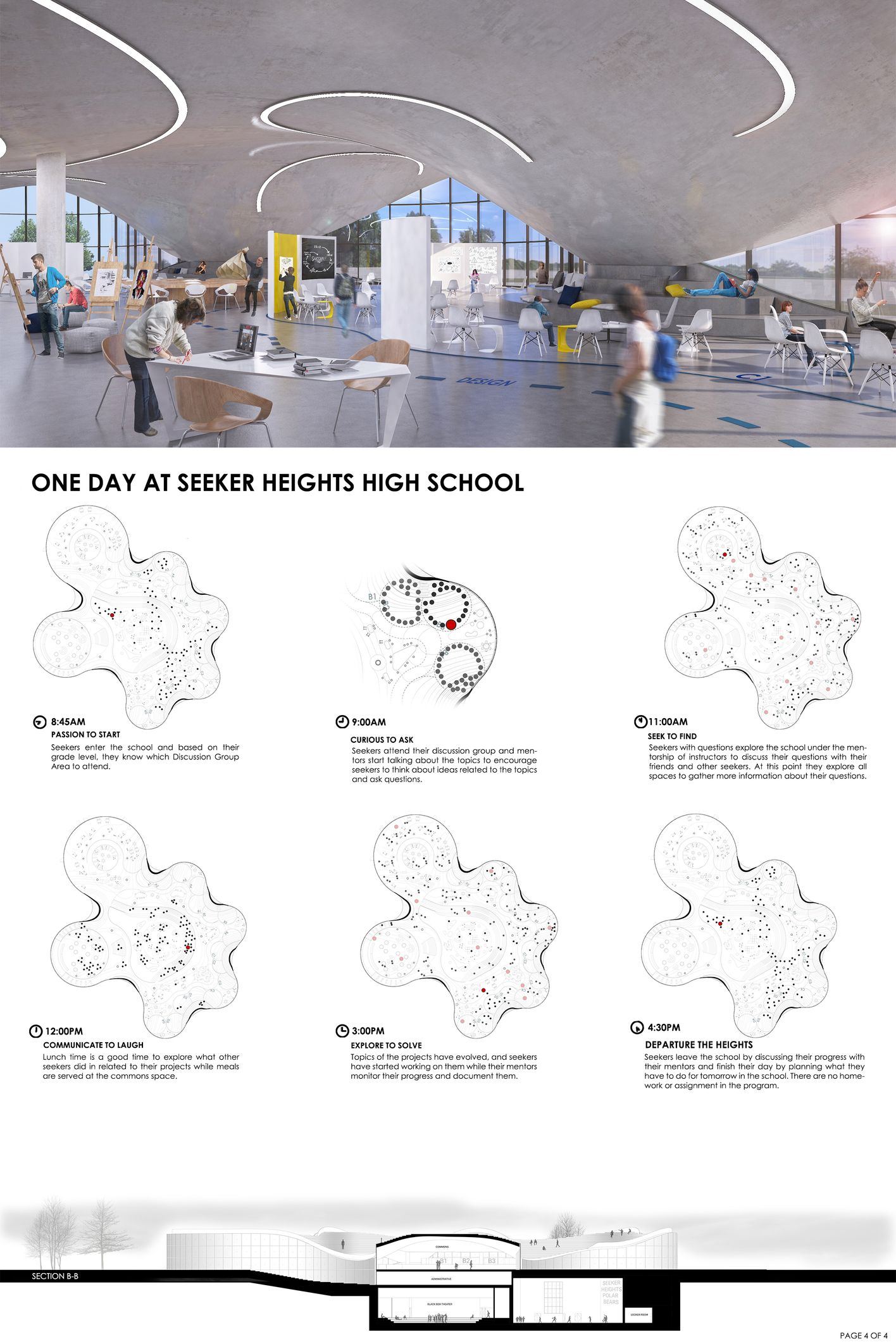 SEEKER HEIGHTS HIGH SCHOOL | Concept Architecture Project