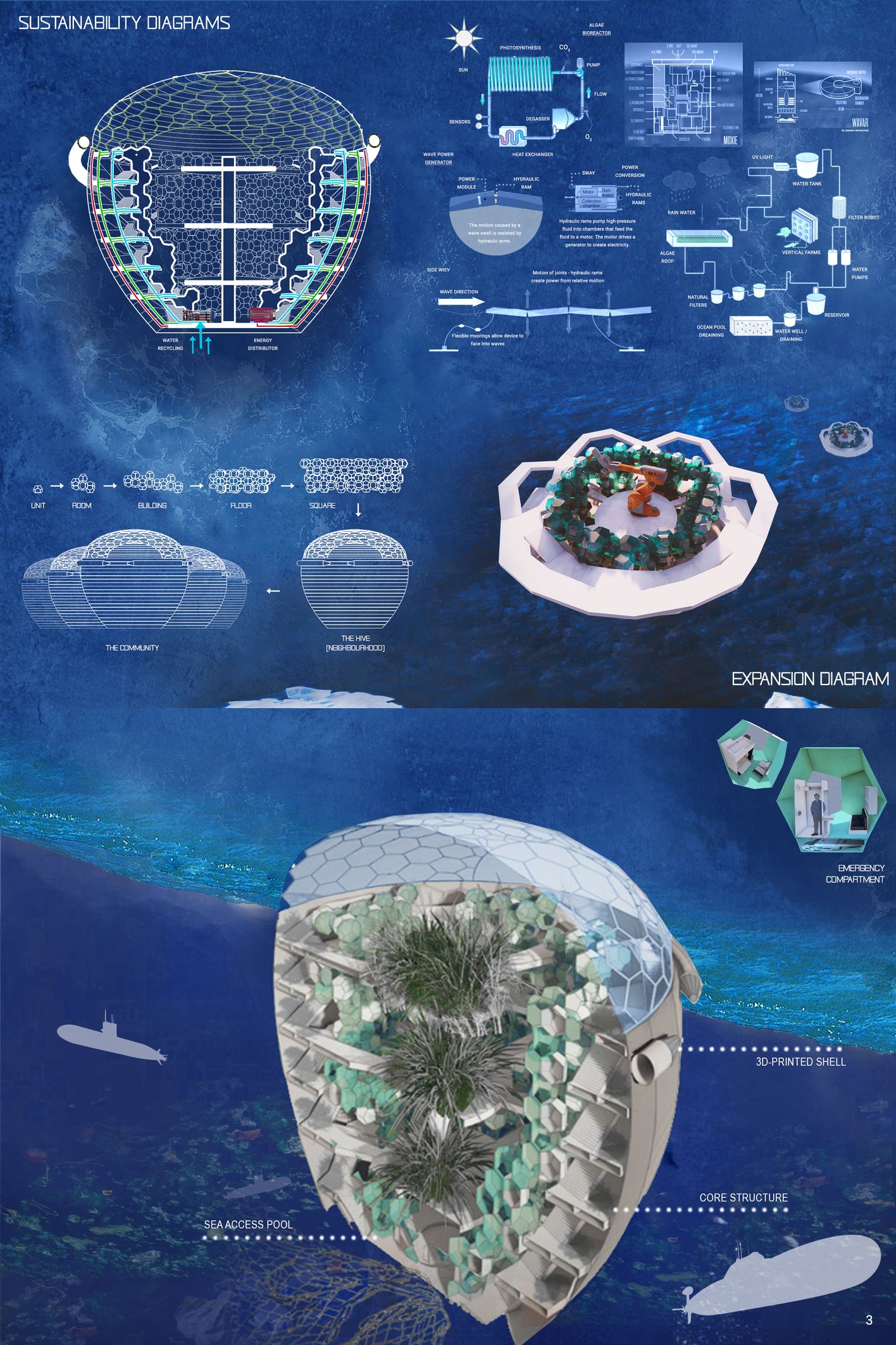 The Ocean Hive | Graphic Design Project