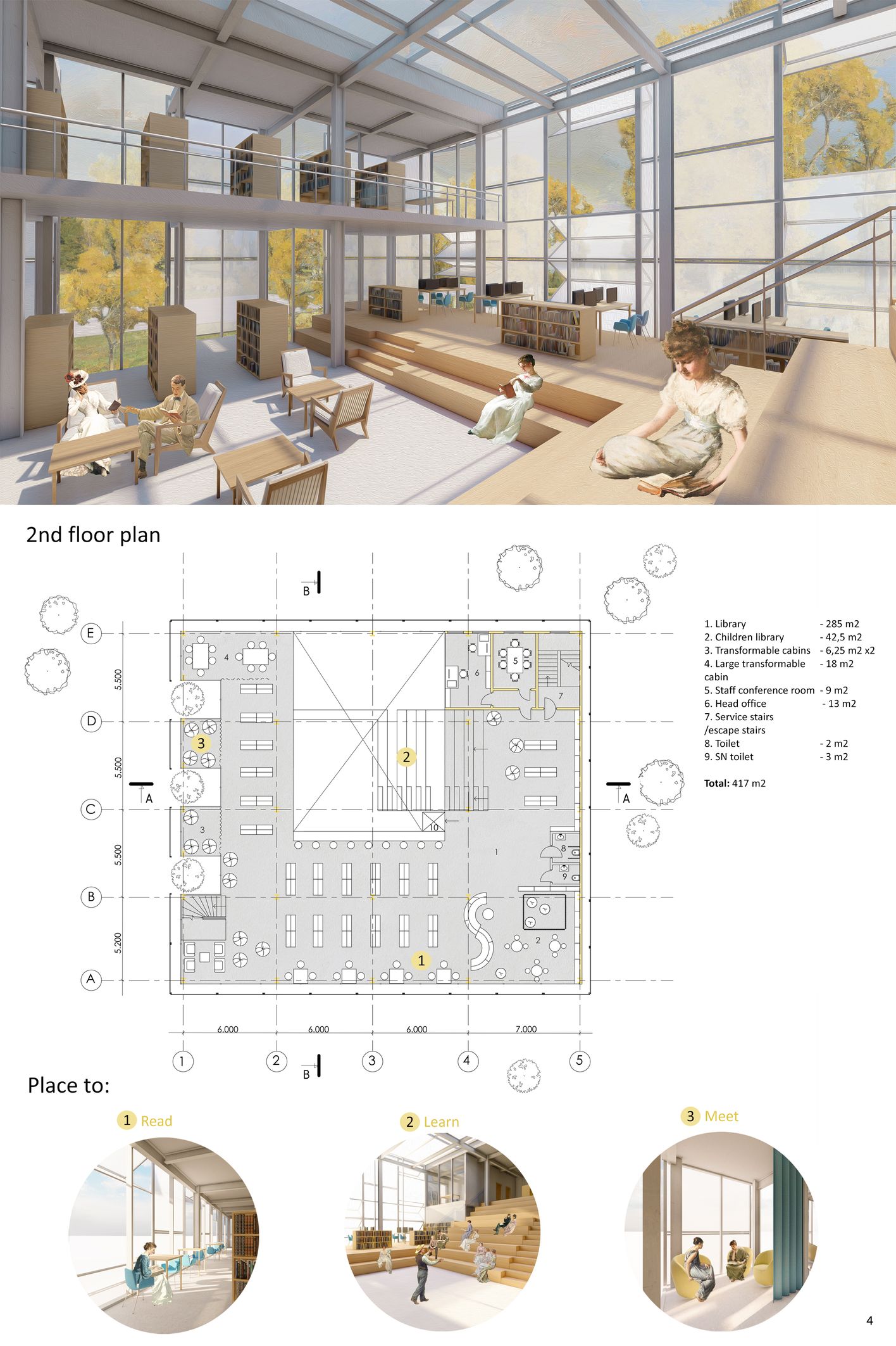 Compact library run by the community | Concept Architecture Project