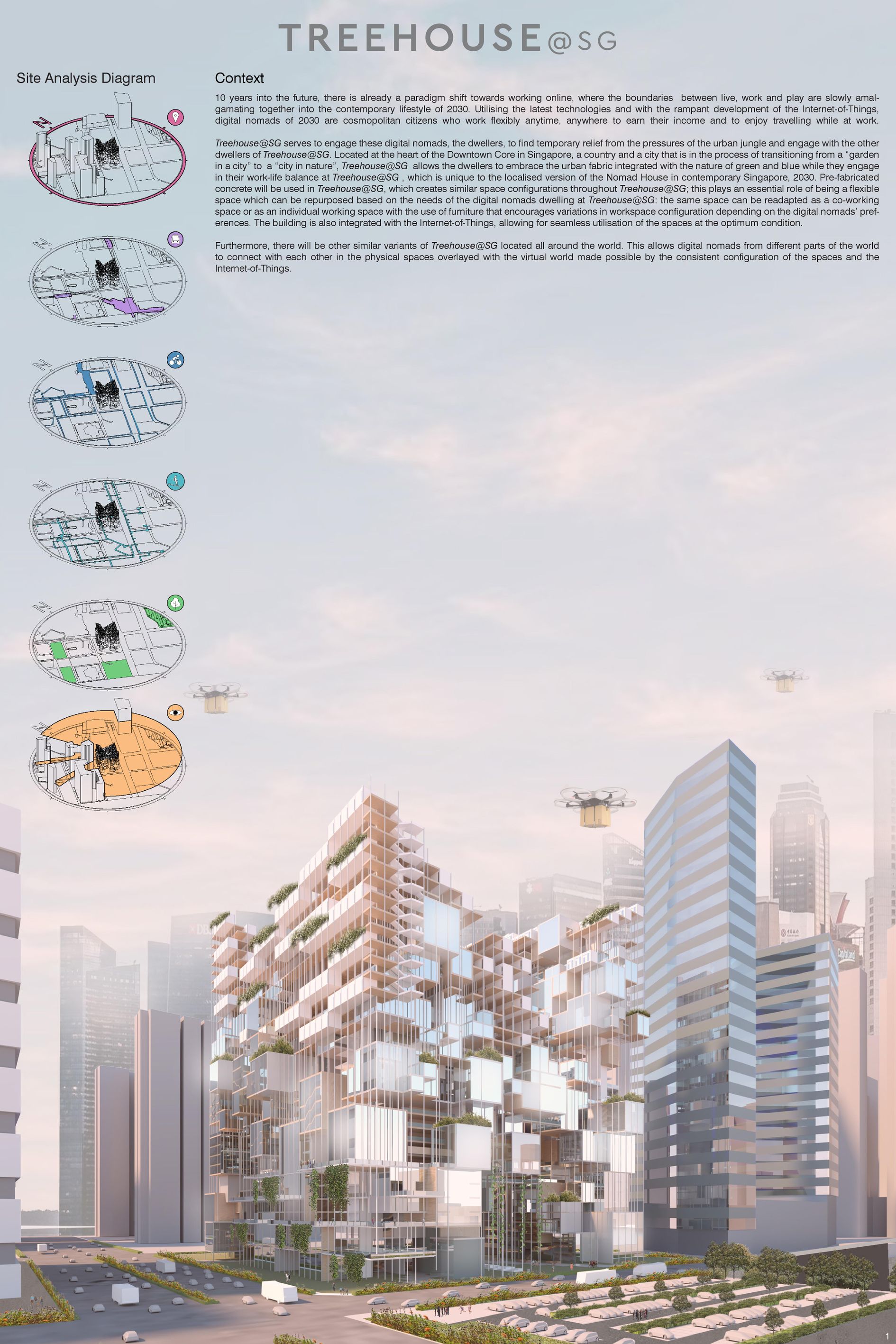 Treehouse@SG | Concept Art Project