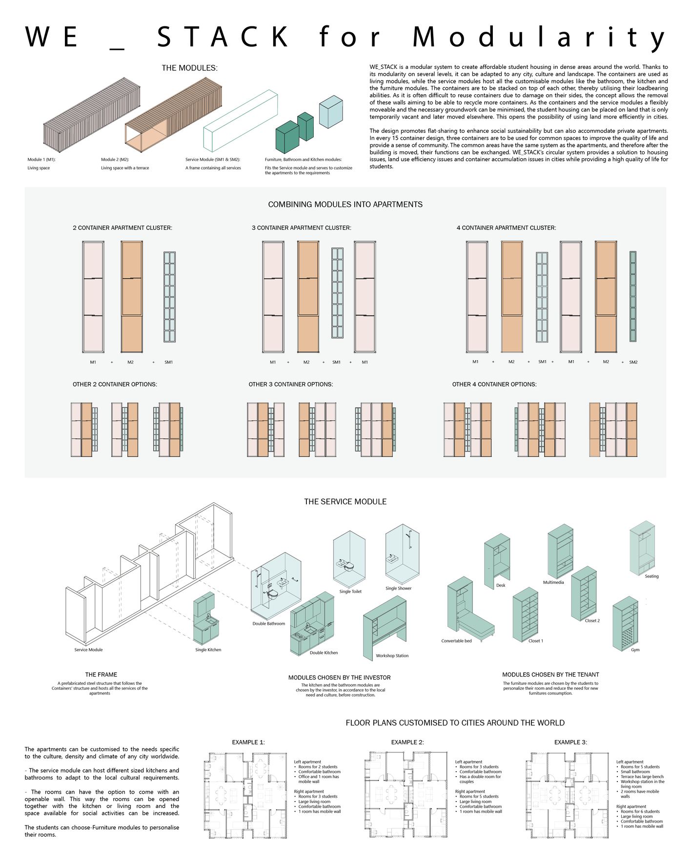 WE_STACK | Sustainable Design Project
