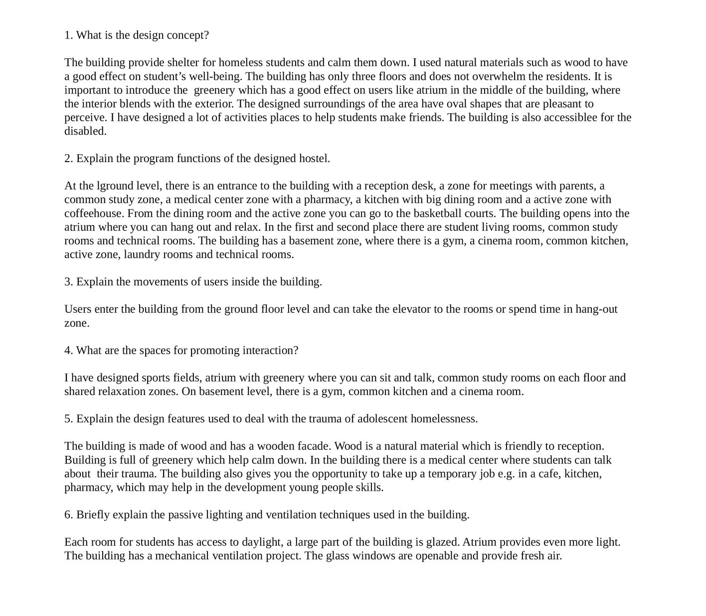 safe house | Architecture Project