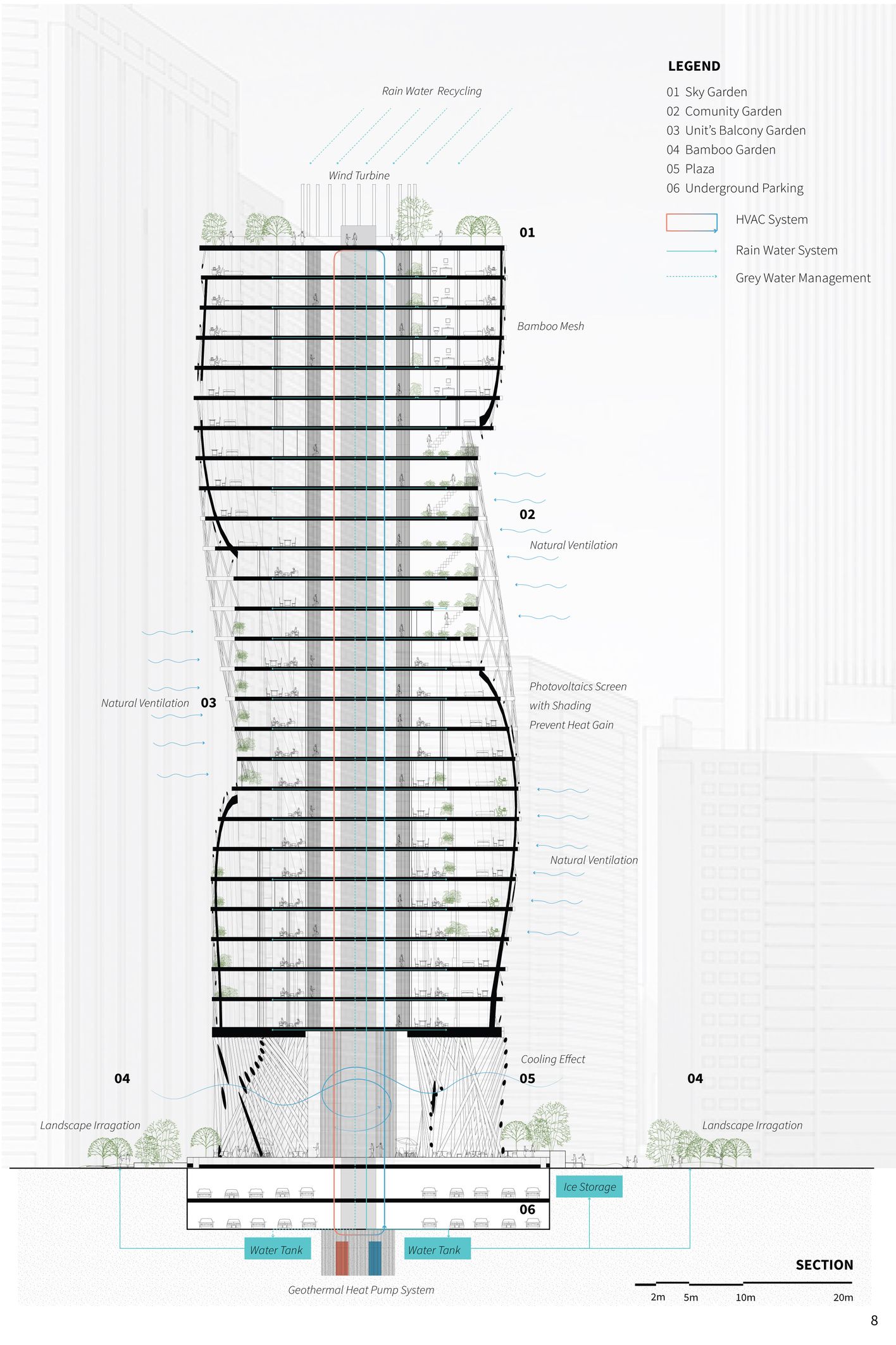 Bamboo Tower | Sustainable Design Project