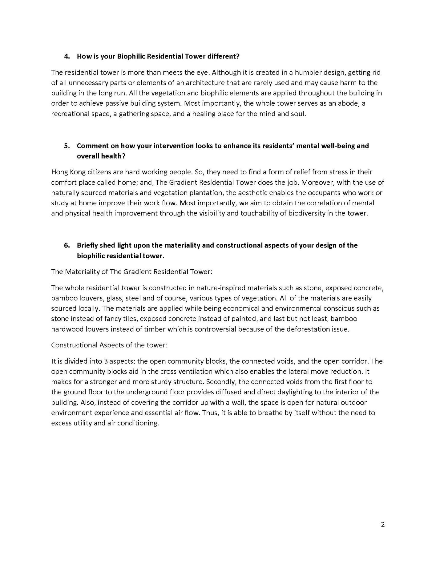 The Gradient | Interior Design Project