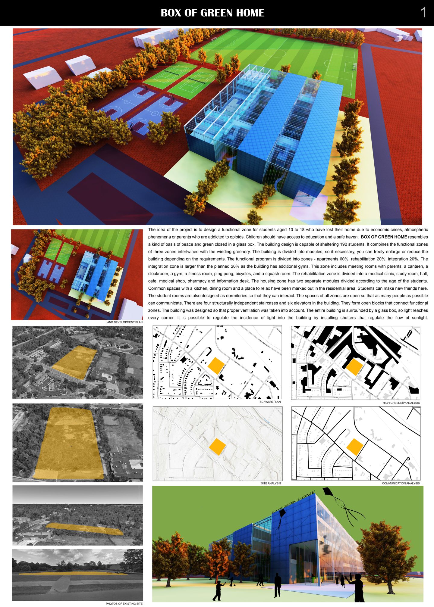 BOX OF GREEN HOME | Concept Architecture Project