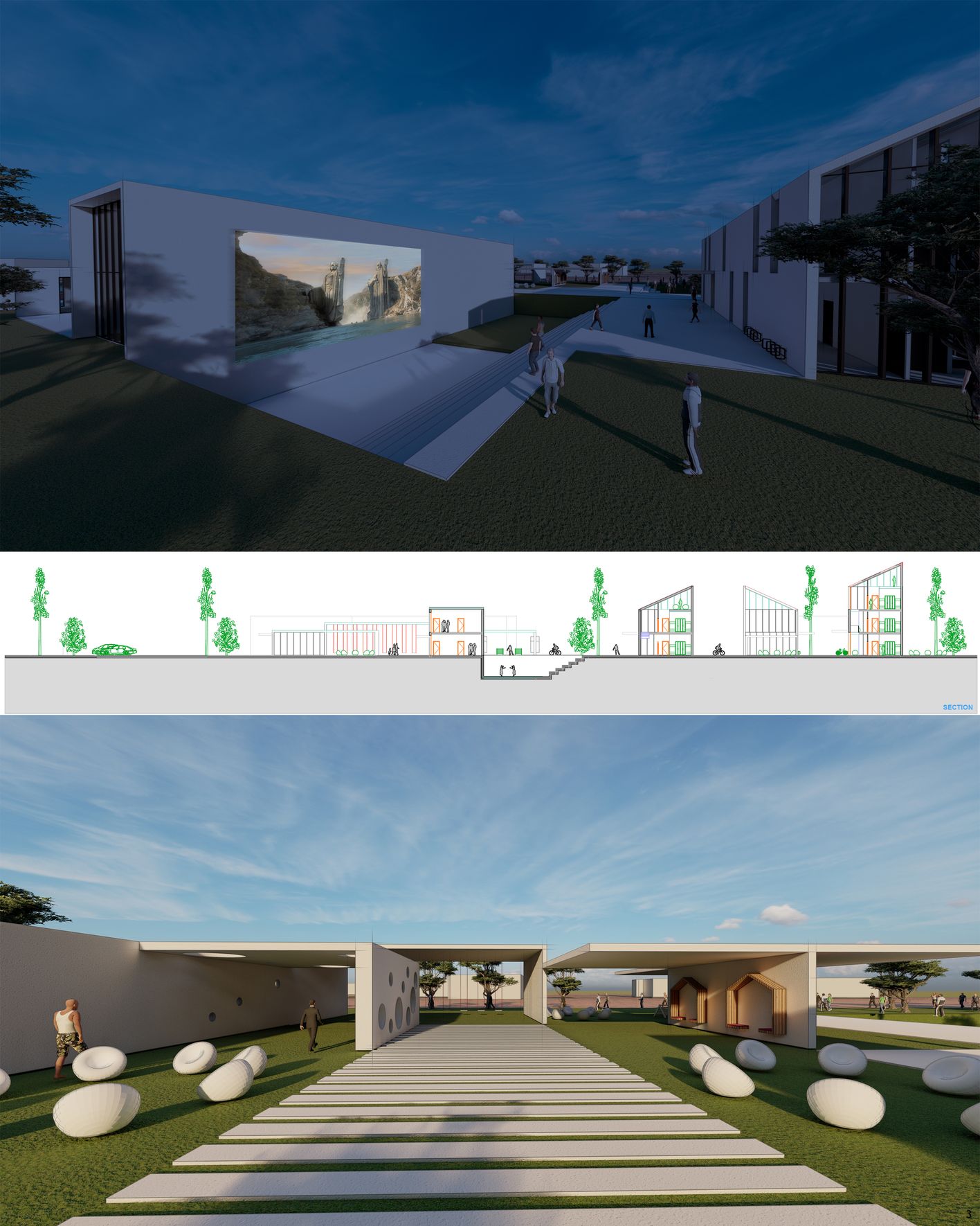 LAYERED TRANSITION | Architecture Project