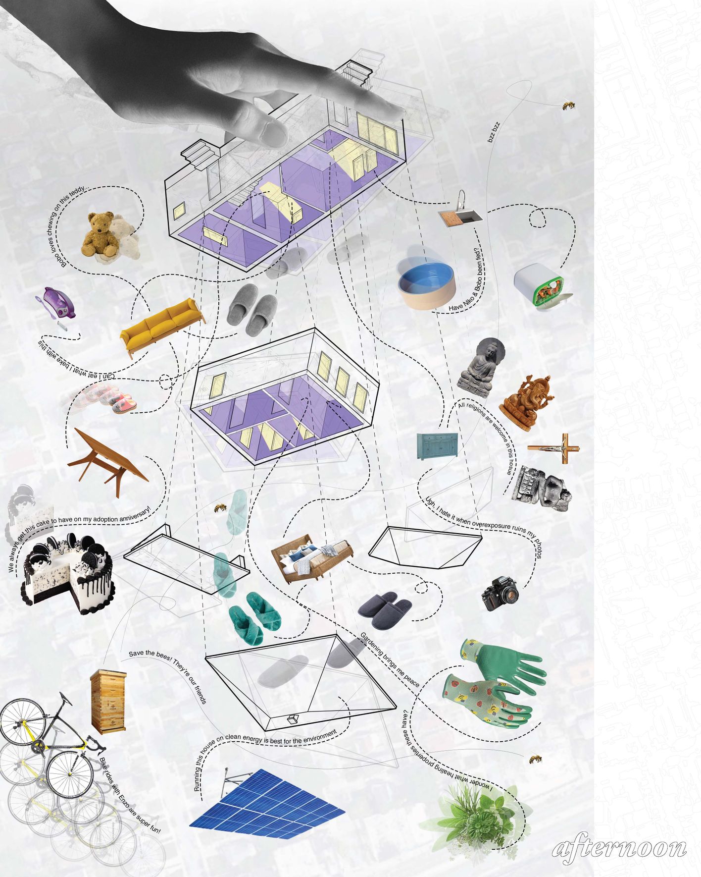 a home exploded, vol. 3 | Architecture Project