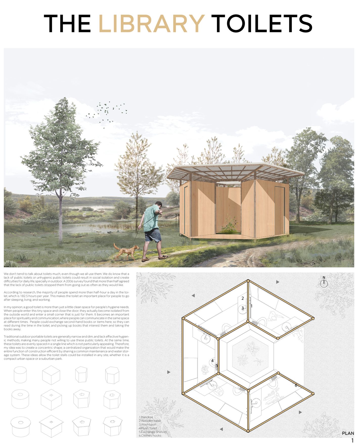 THE LIBRARY TOILETS | Sustainable Design Project