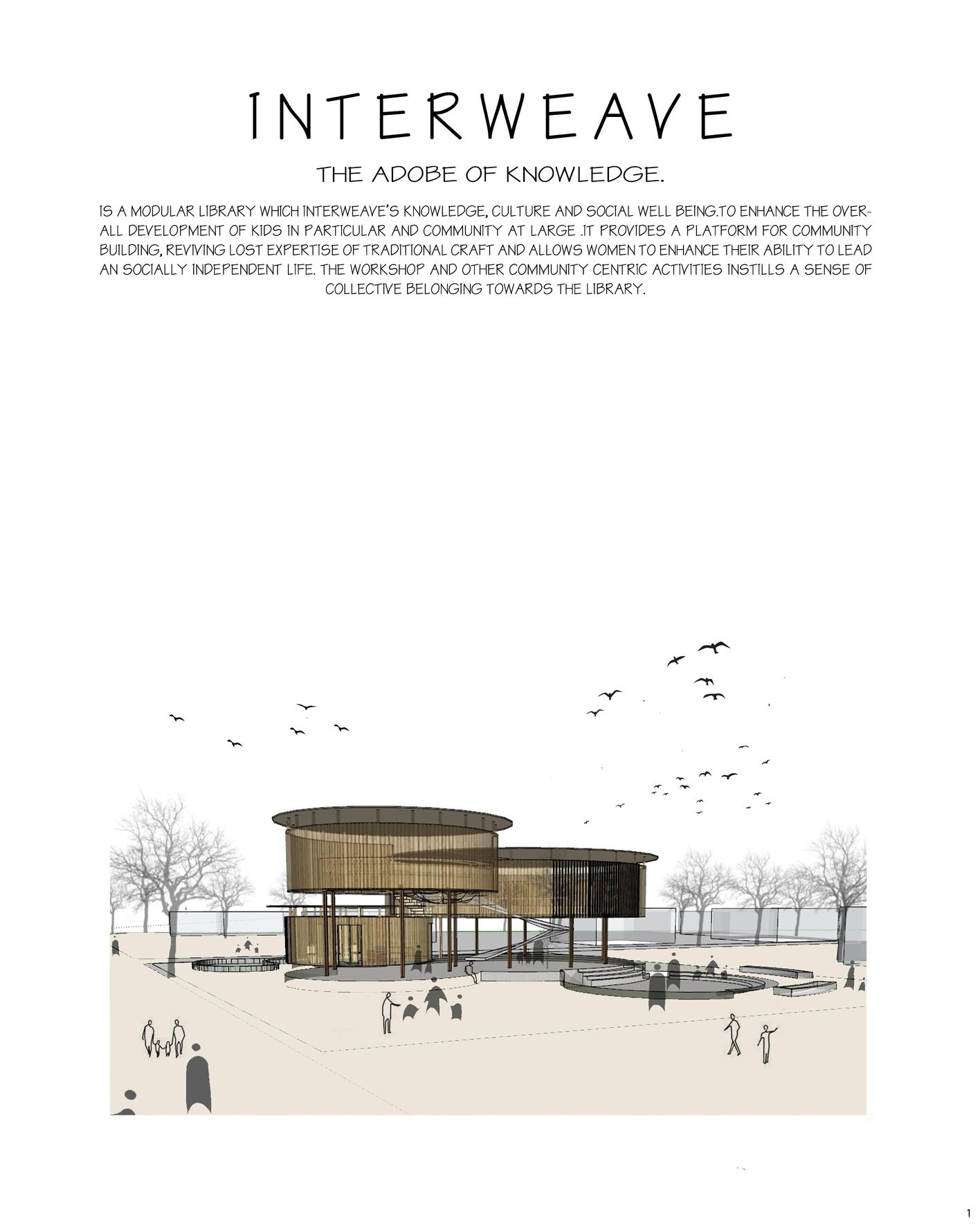 INTERWEAVE | Cultural Architecture Project