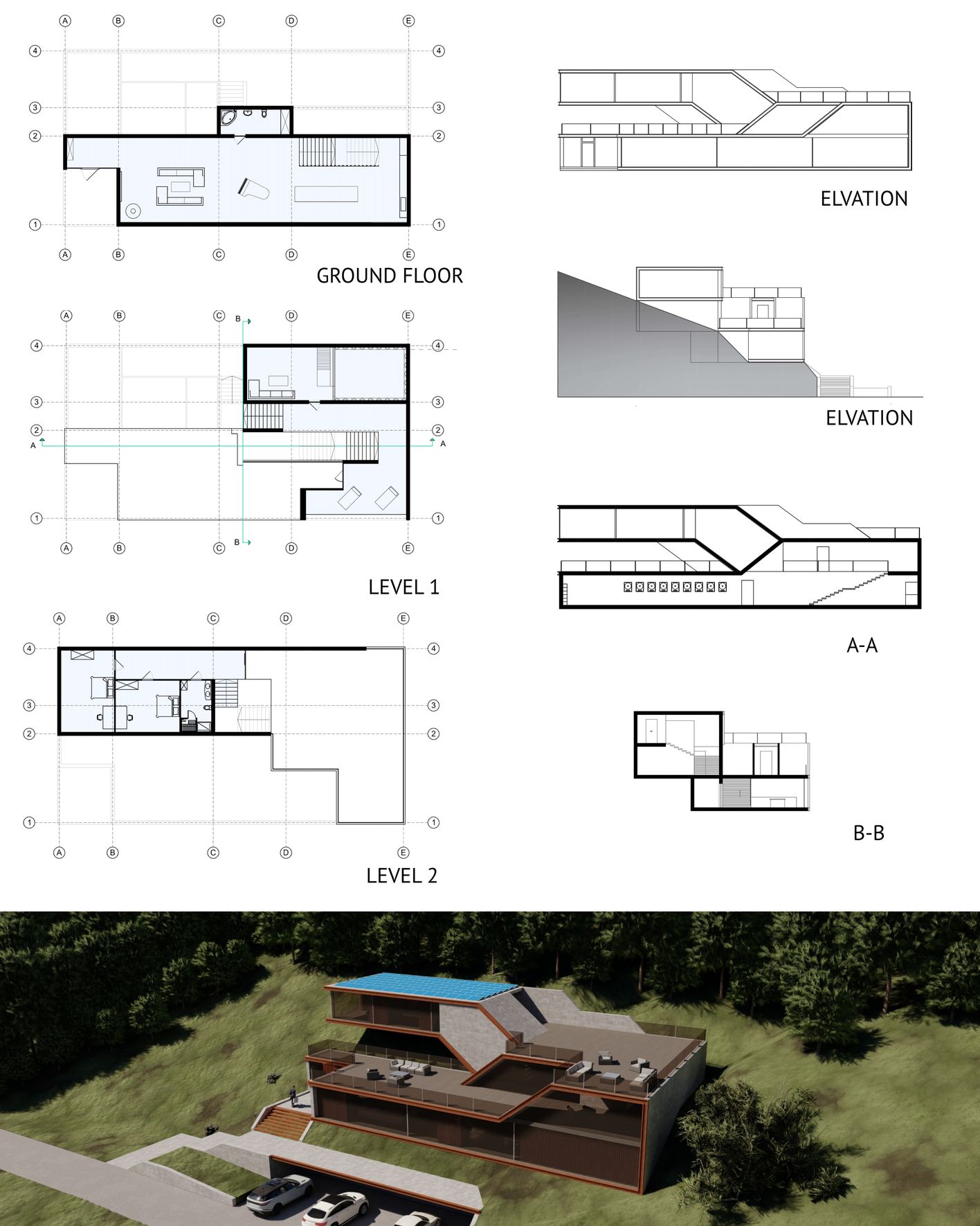 Flow house | Conceptual Architecture Project