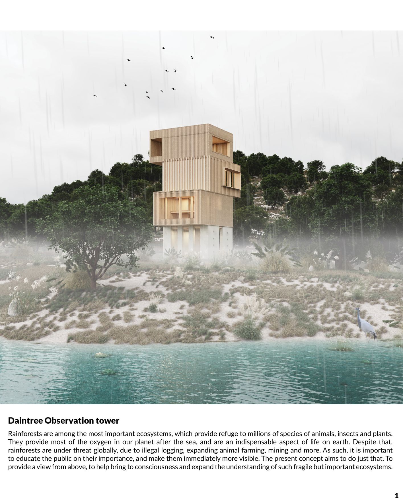 Daintree Observation Tower | Landscape Design Project