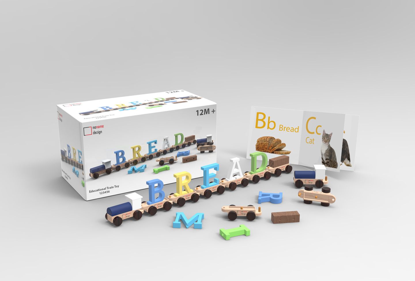 Educational Train Toy | Toy Design Project