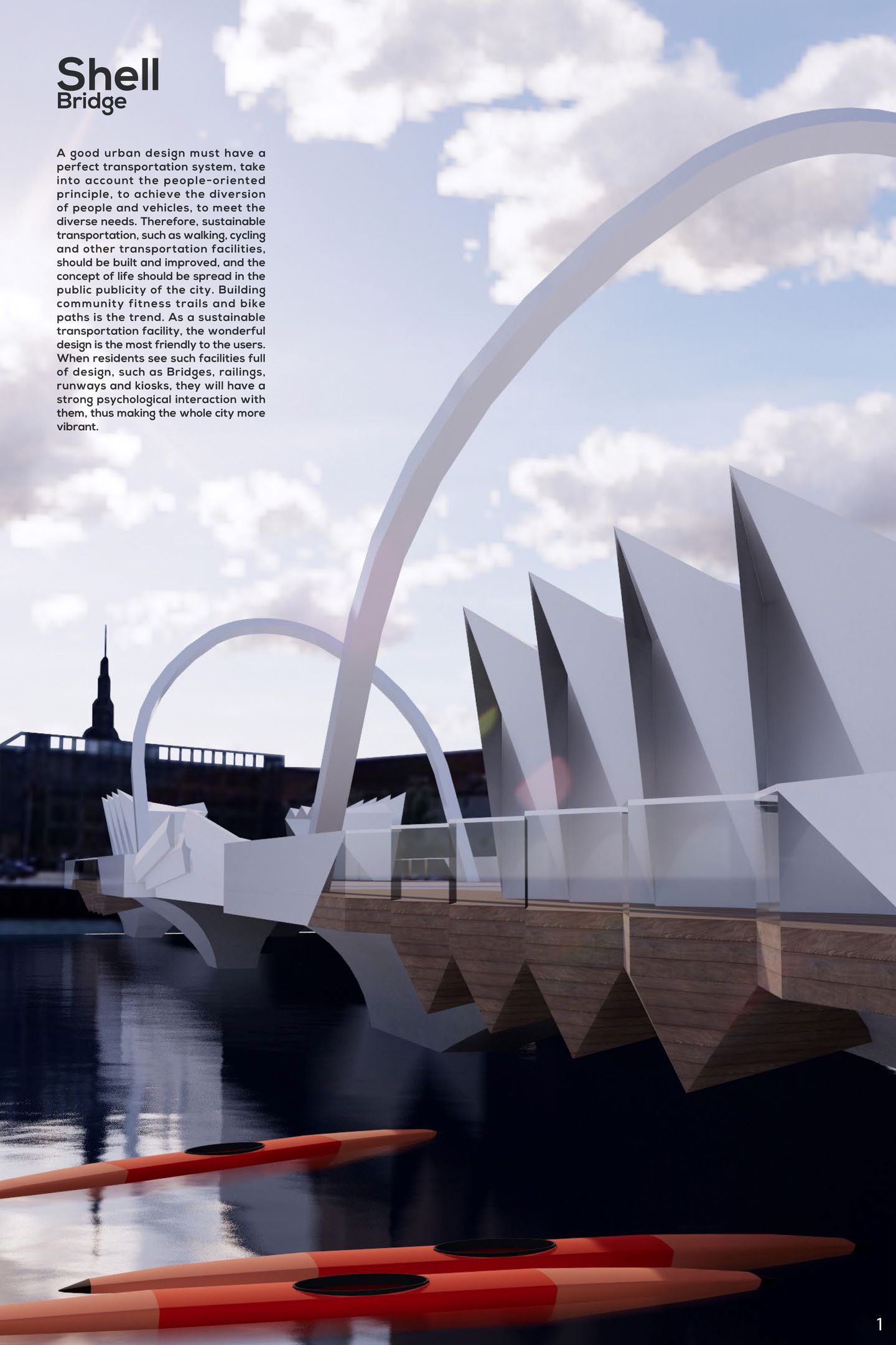 Shell bridge | Engineering Project