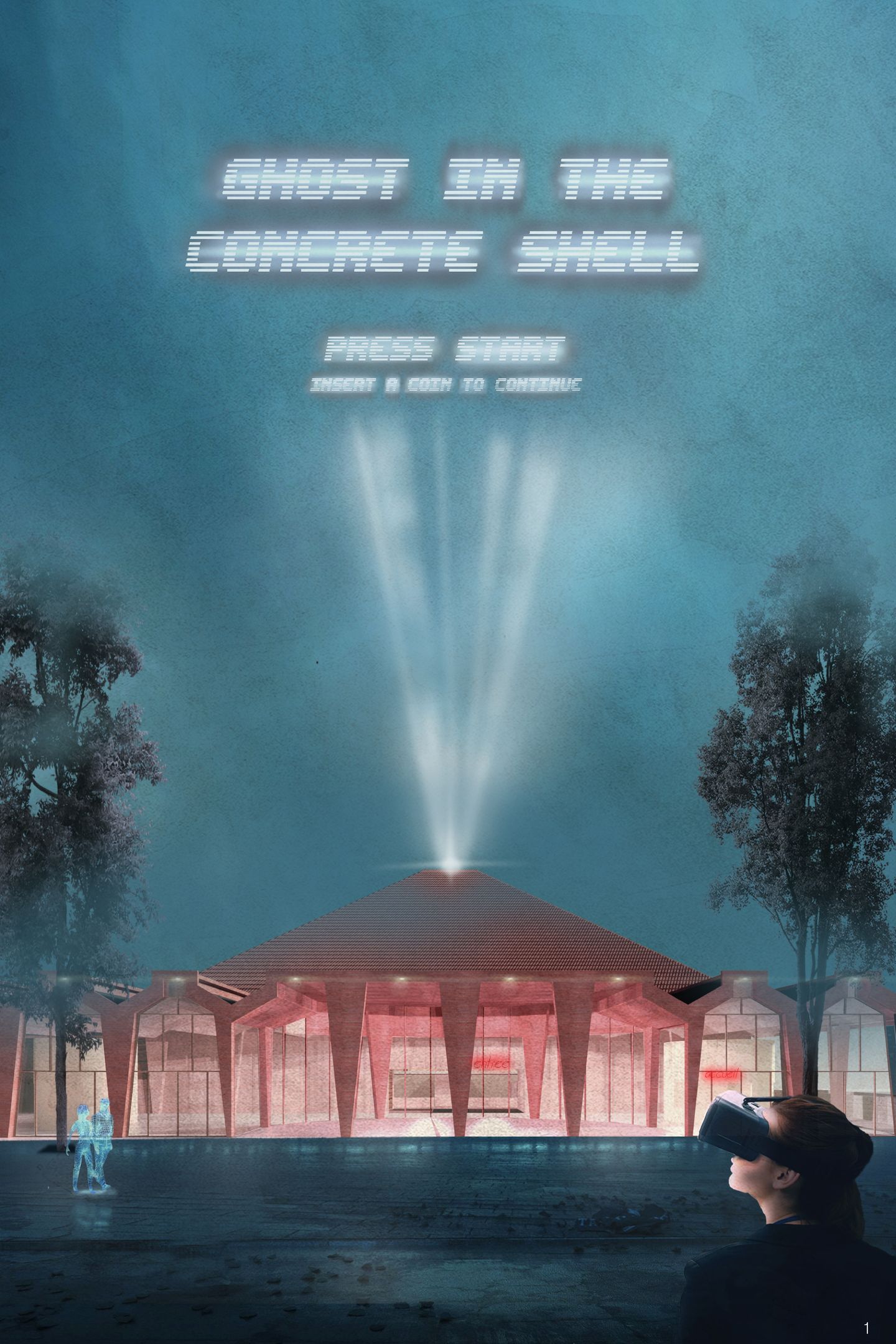 Ghost in the concrete shell | Space Architecture Project