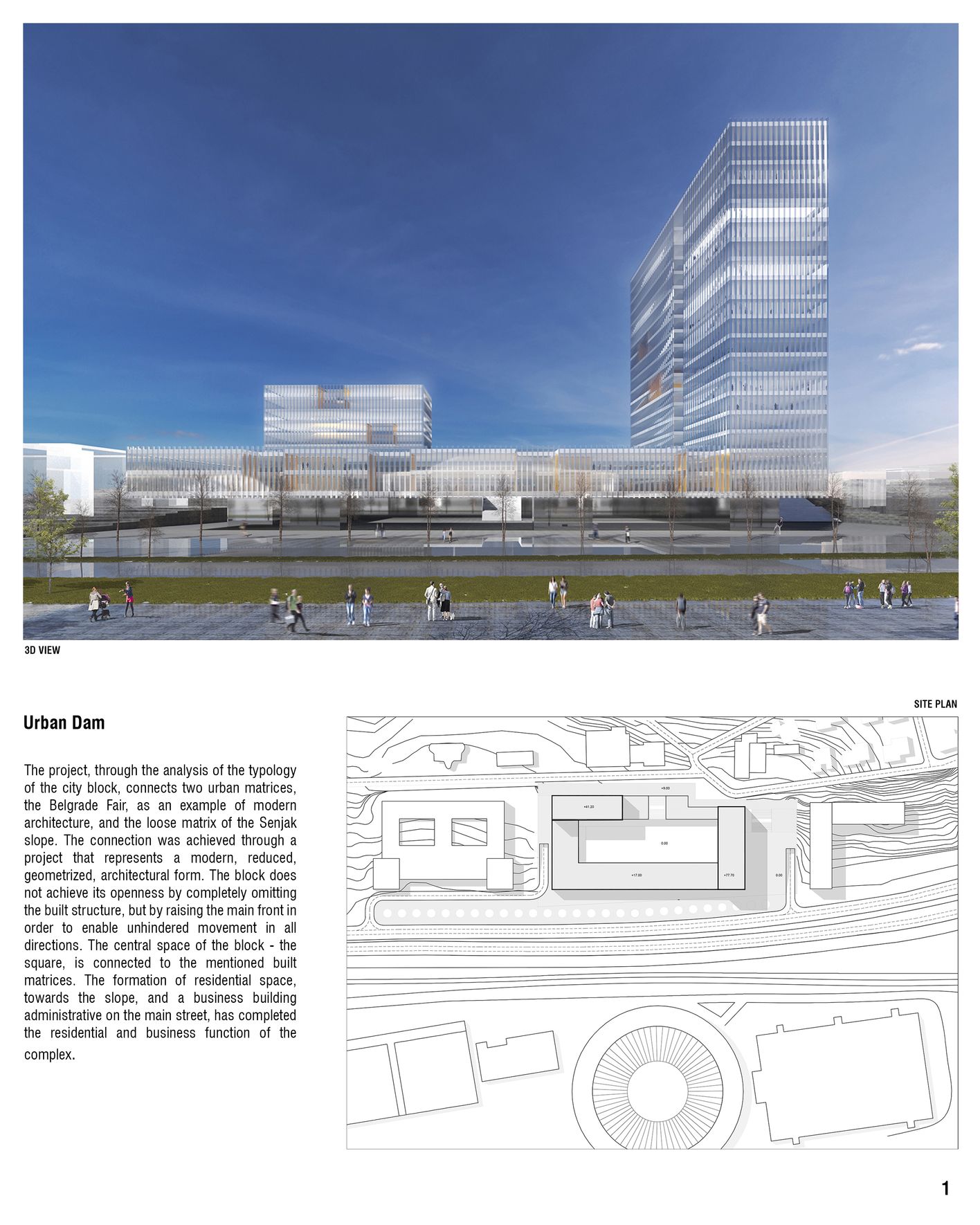 URBAN DAM | Architecture Project