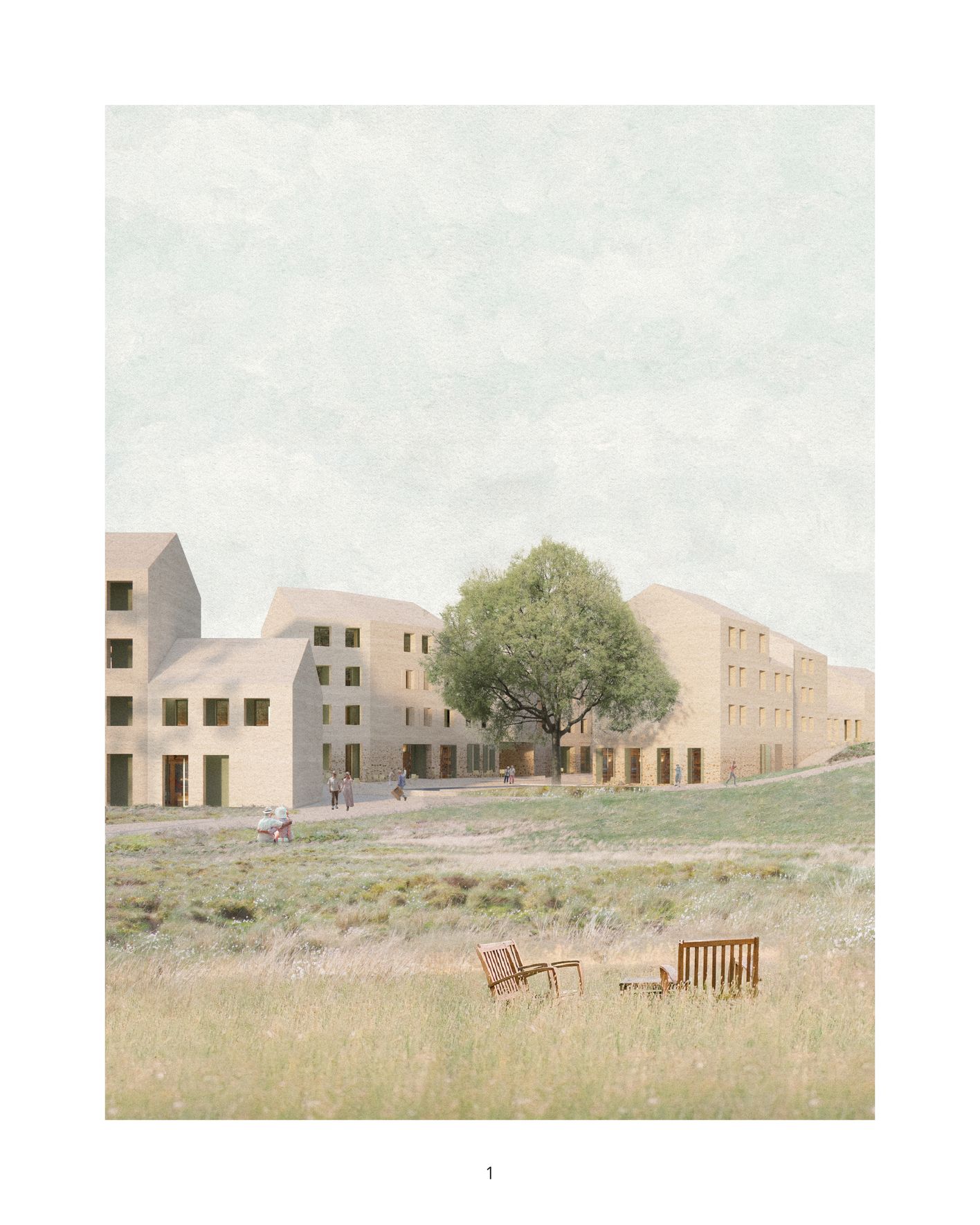 Community eco-village for the elderly | Housing Project