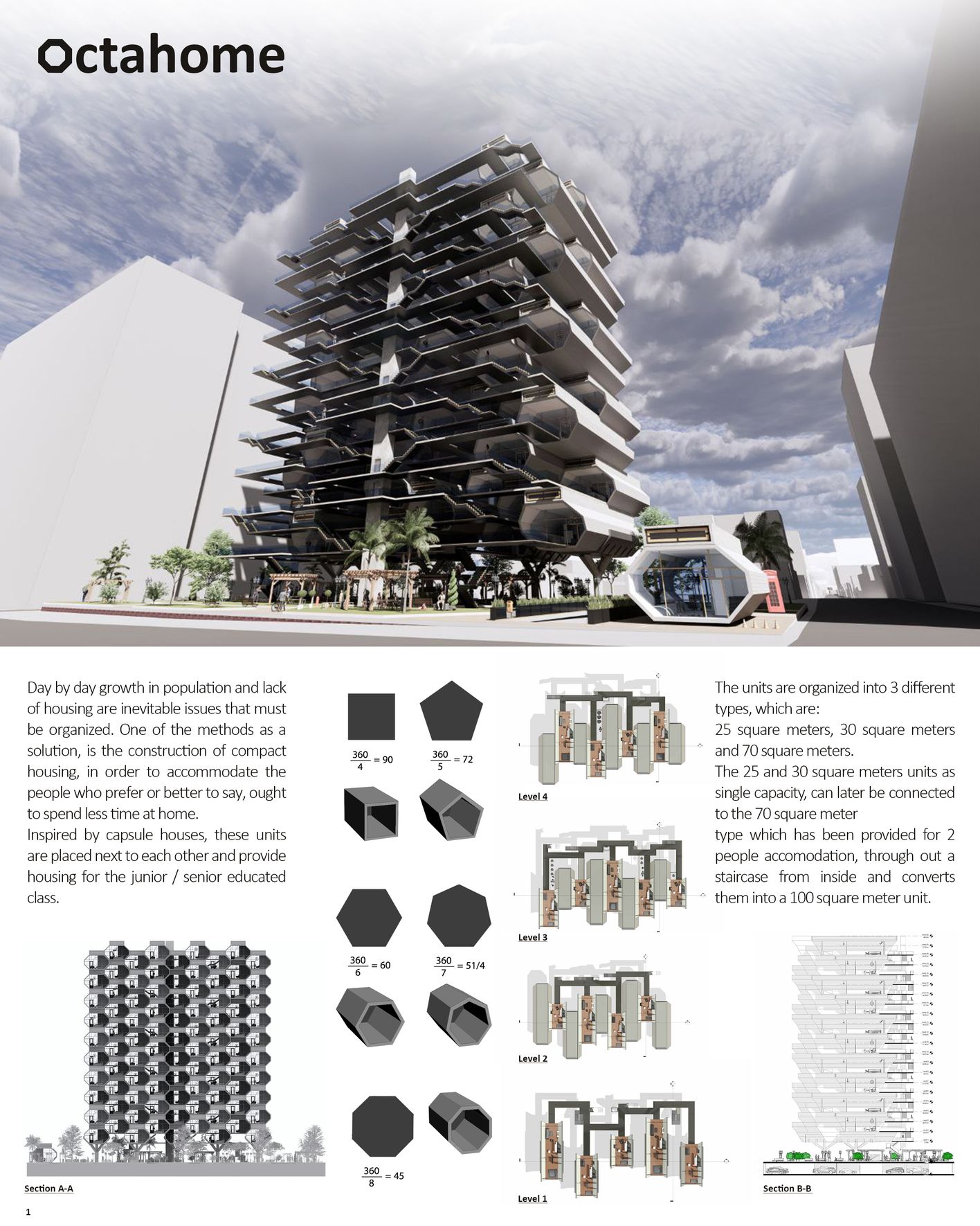 Octahome Residential Complex | Interior Design Project