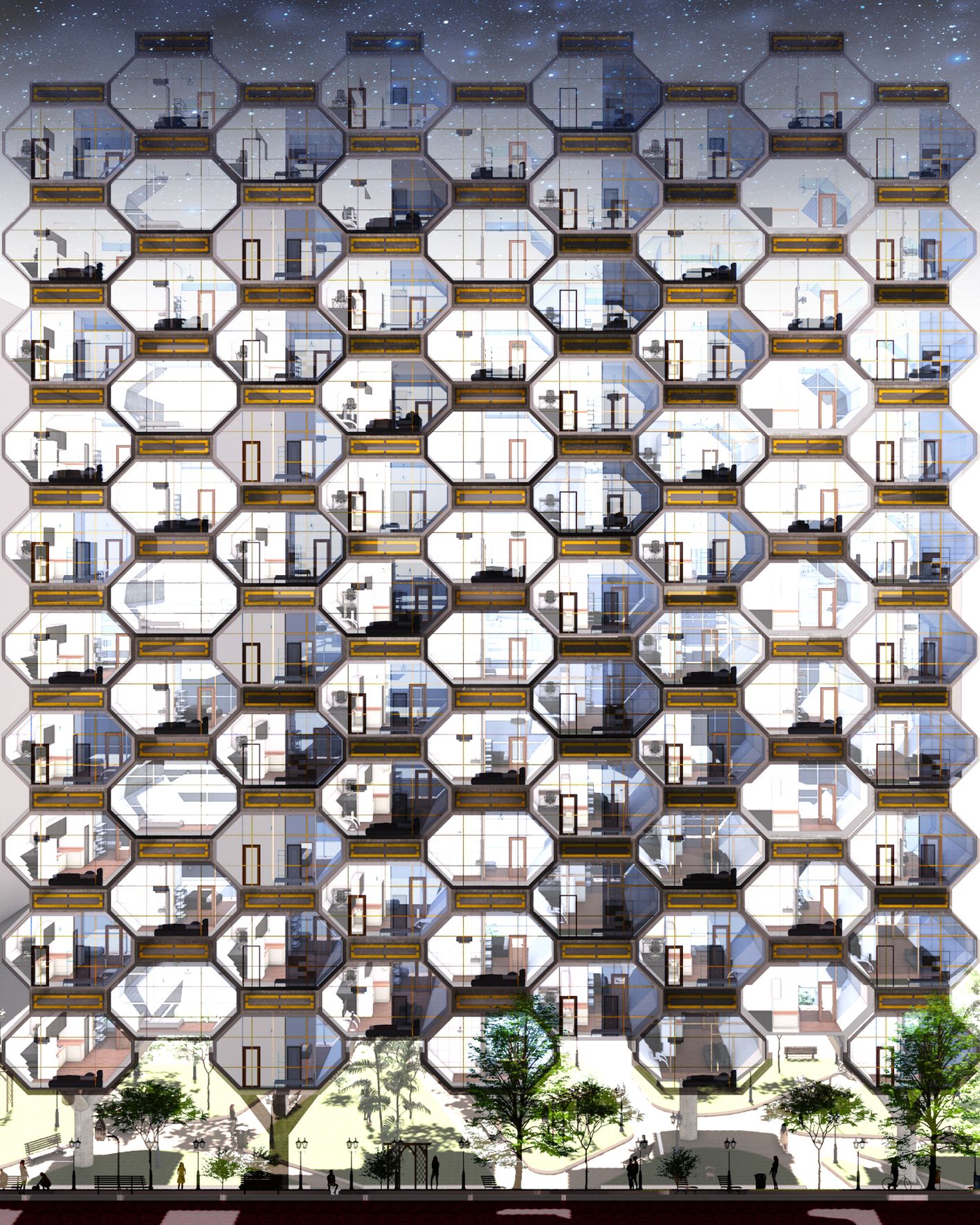 Octahome Residential Complex | Interior Design Project