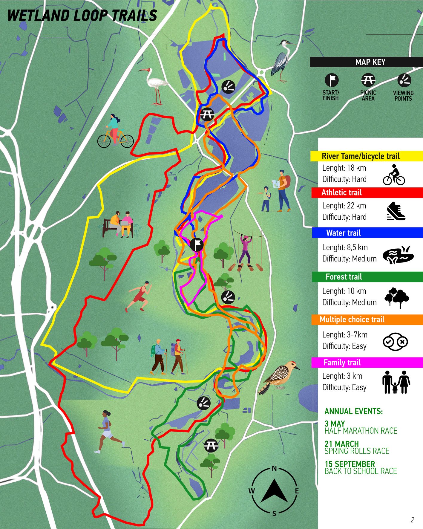 WETLAND LOOP TRAILS | Landscape Design Project
