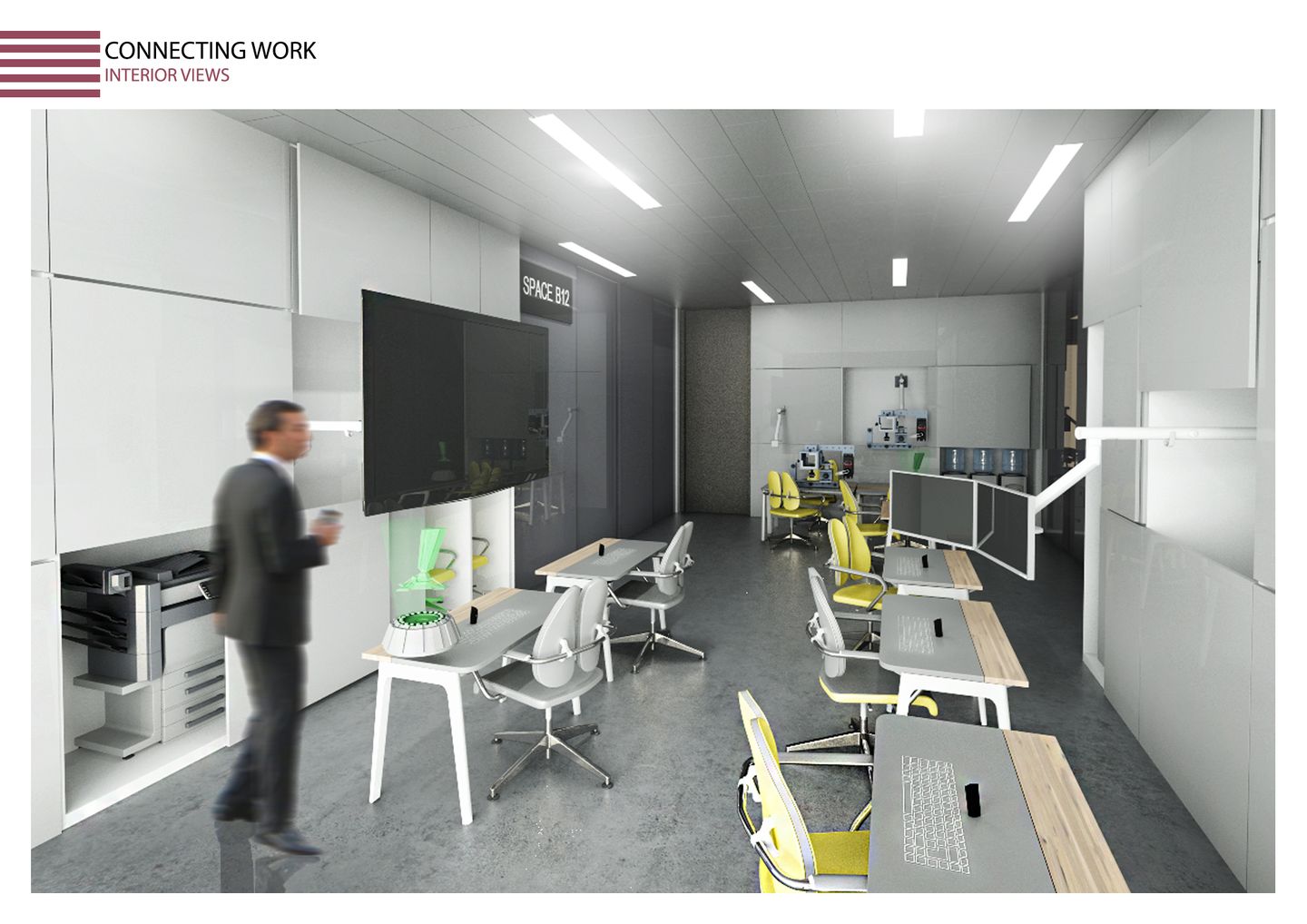 CONNECTING WORK | Interior Design Project