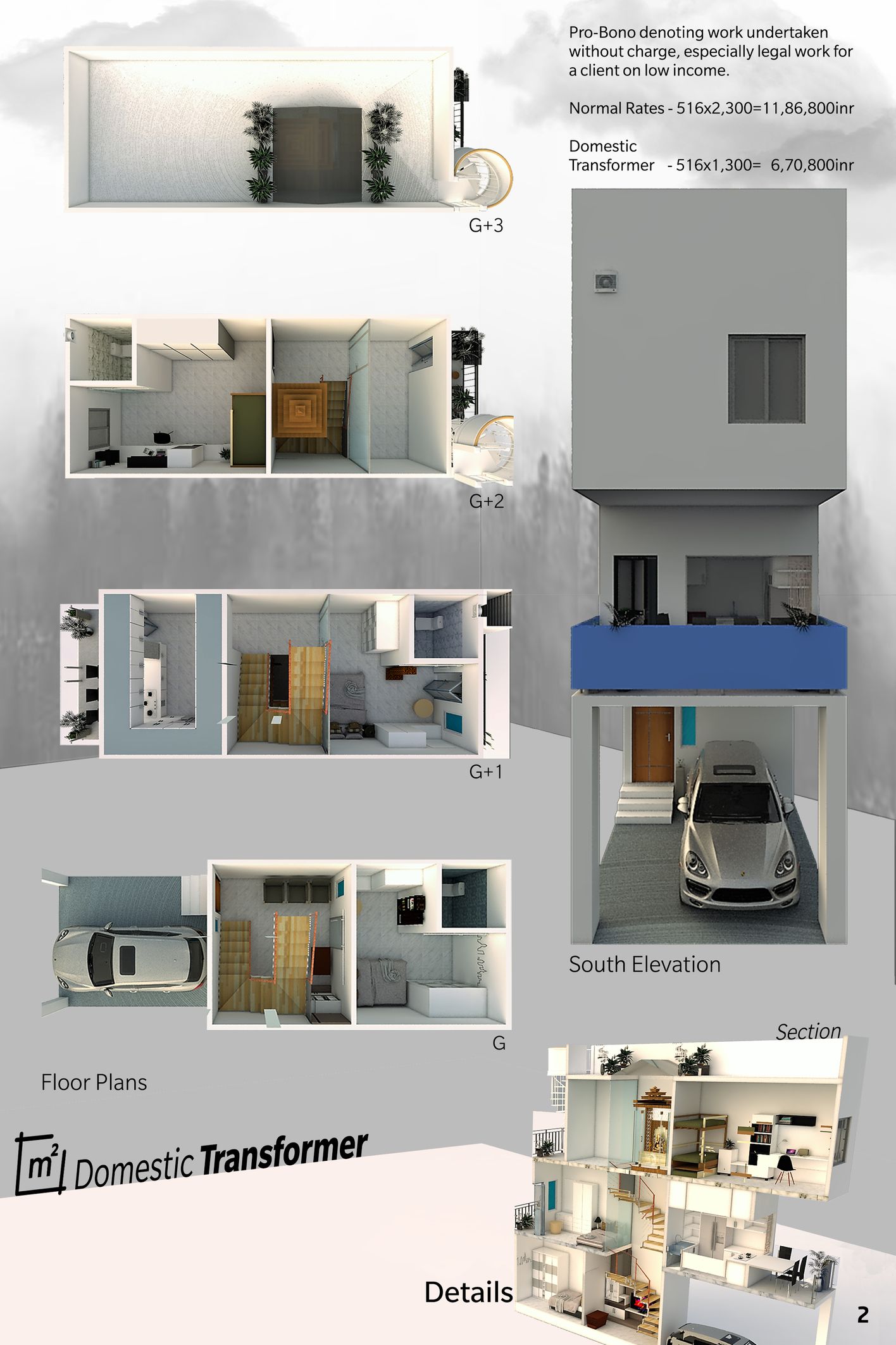 M SQUARE | Low Cost Design Project