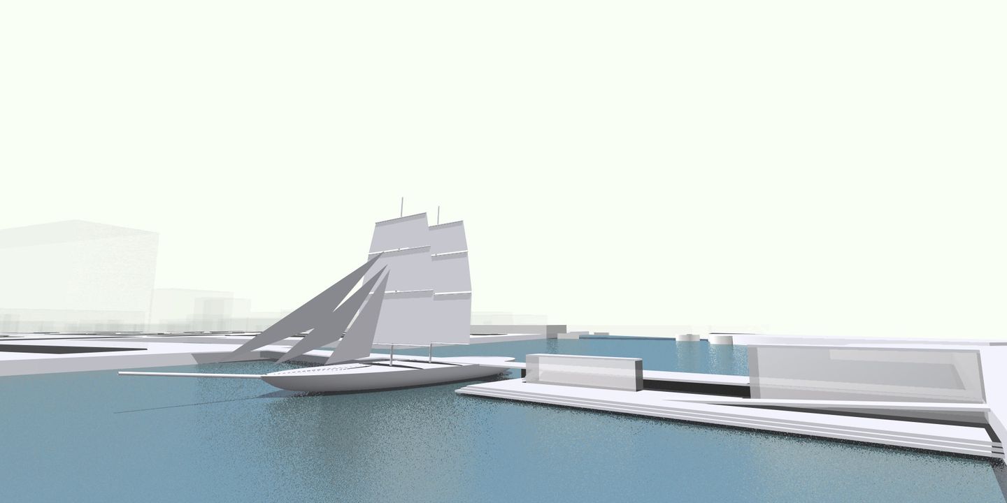 Sailing Ship Bridge | Concept Architecture Project