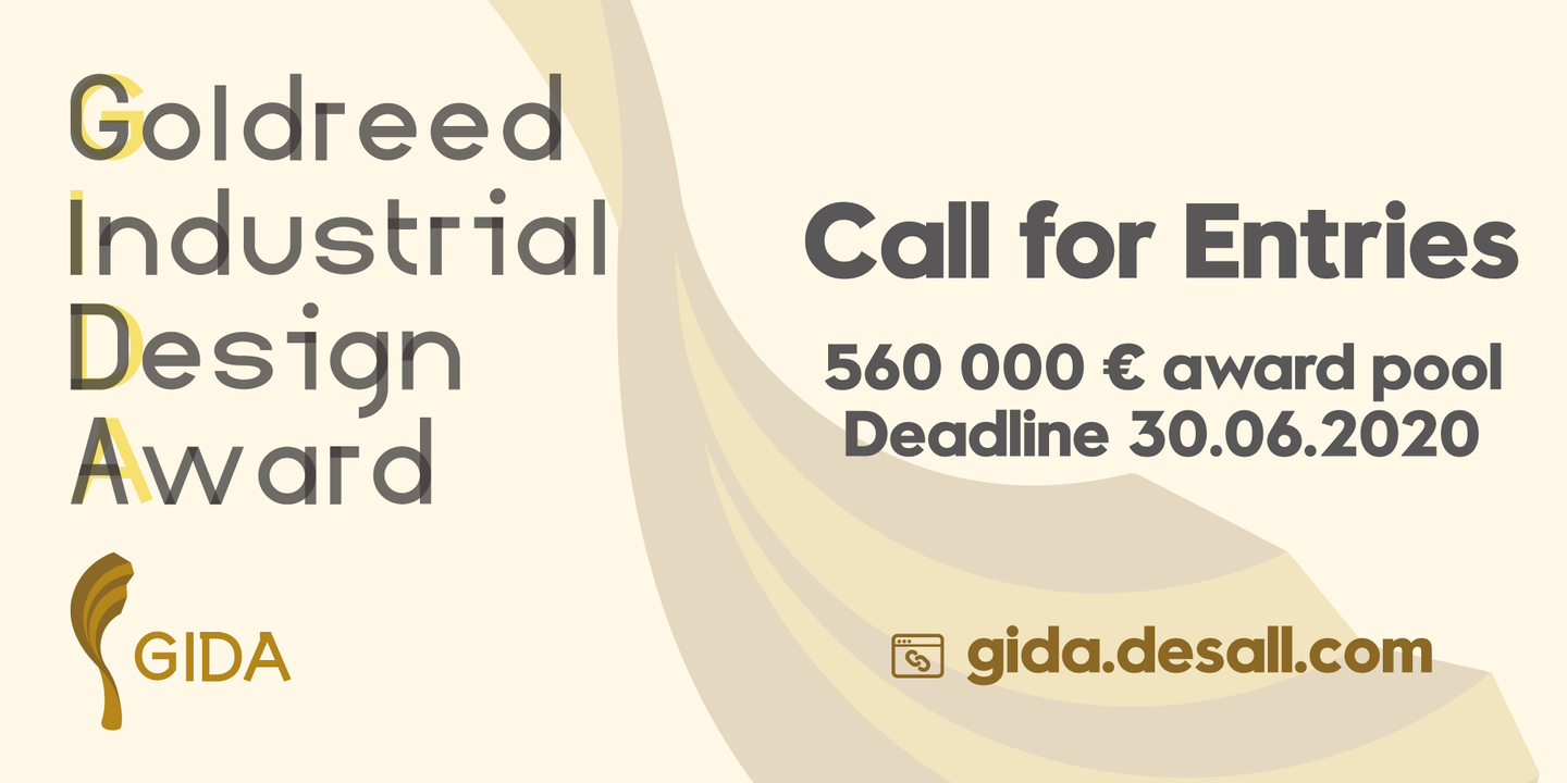 Goldreed Industrial Design Award 2020 Industrial Design Competition ...